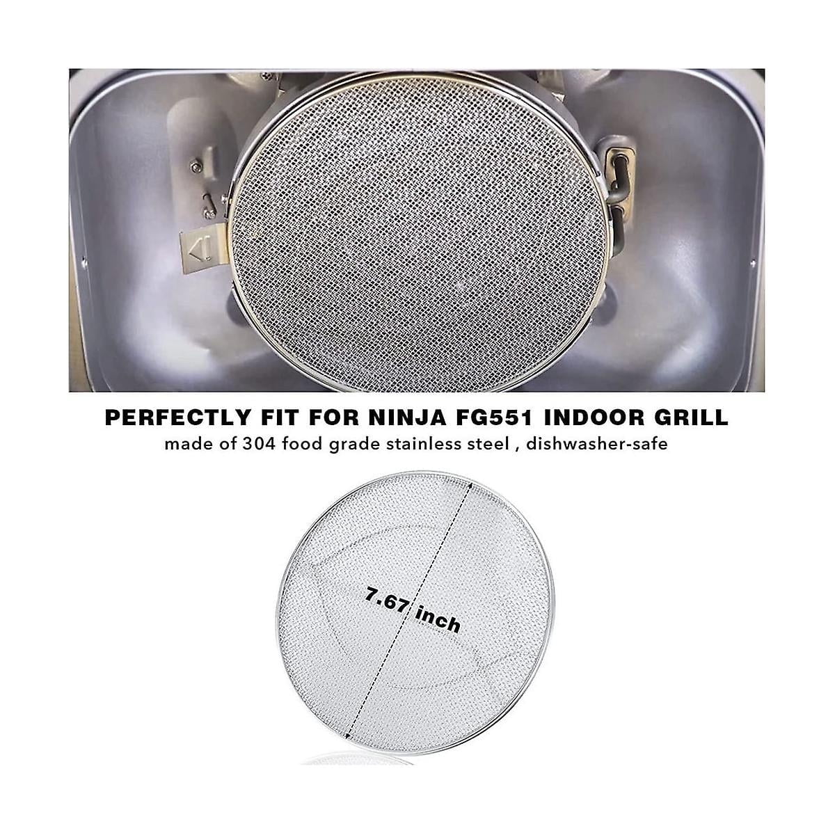 Stainless Steel Splatter Shield for Ninja Foodi FG551 Accessories for ...