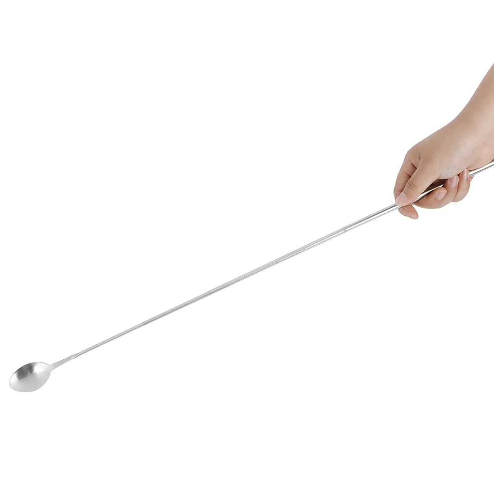 Stainless Steel Spoon, Telescopic Spoon, For Outdoor Picnic Barbecue ...