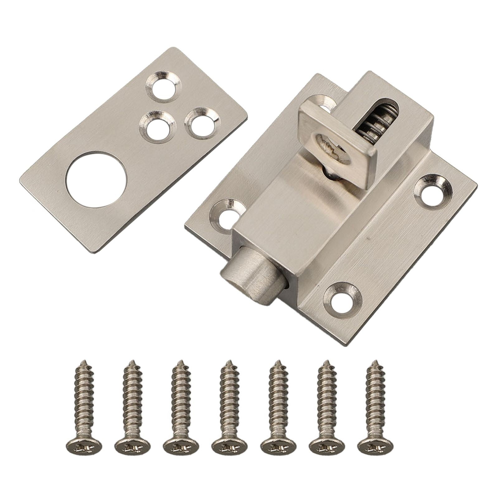 Stainless Steel Spring Latch Lock Anti-Theft Door Latch Automatic Latch ...