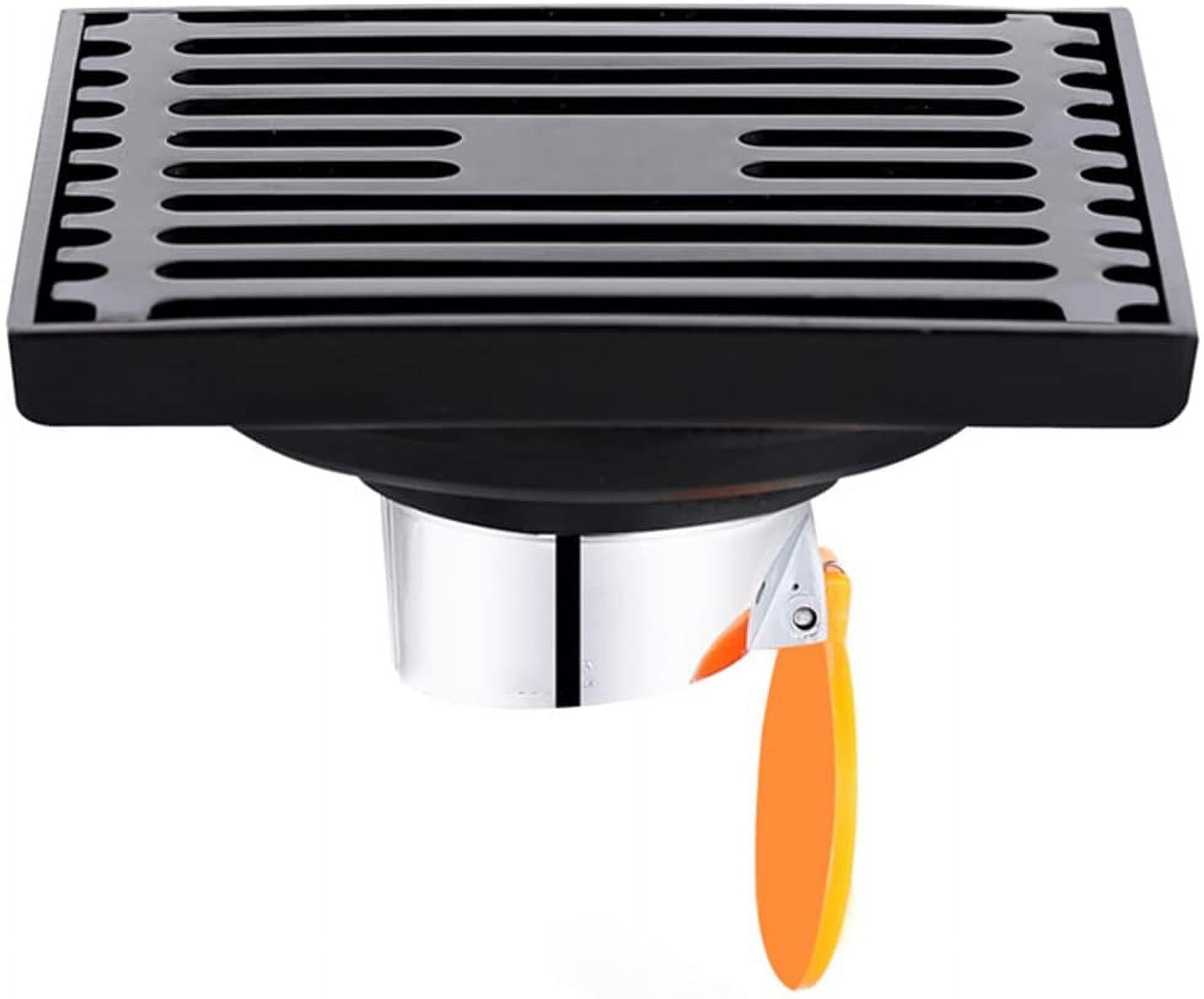 Stainless Steel Square Drain Cover Straight Floor Drain Anti-Odor for ...