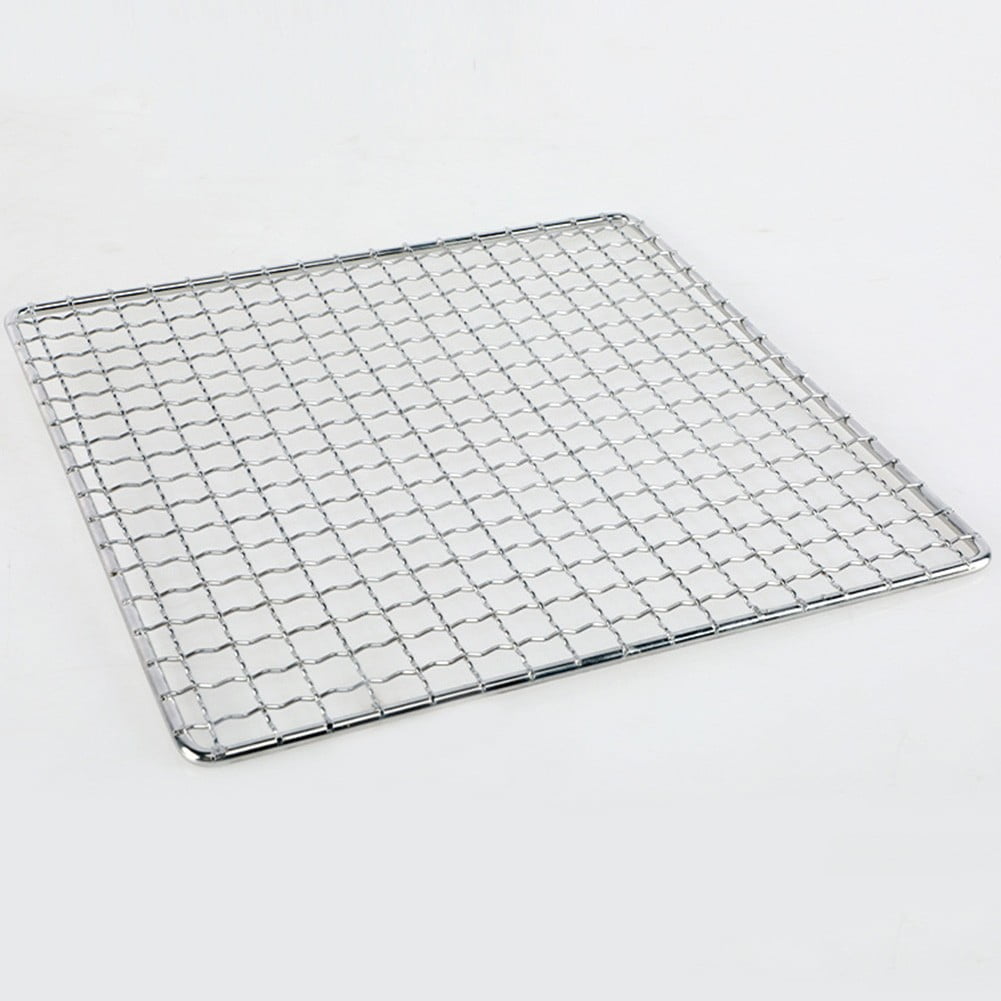 Stainless Steel Square Grid Net Barbecue Net Baking Tray Bbq Grid ...