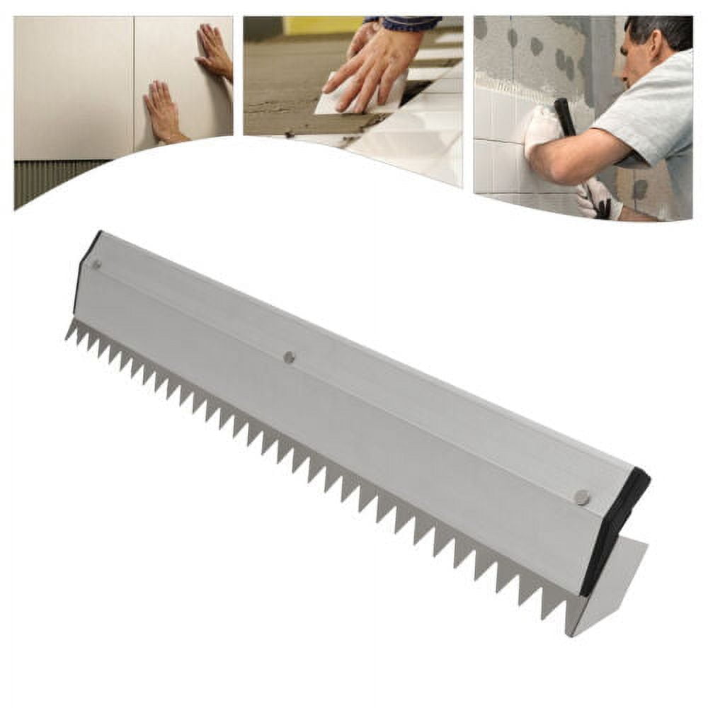 4/5"x4/5" Flooring Tile Trowel Square Notch Trowel Tool Stainless Steel ...