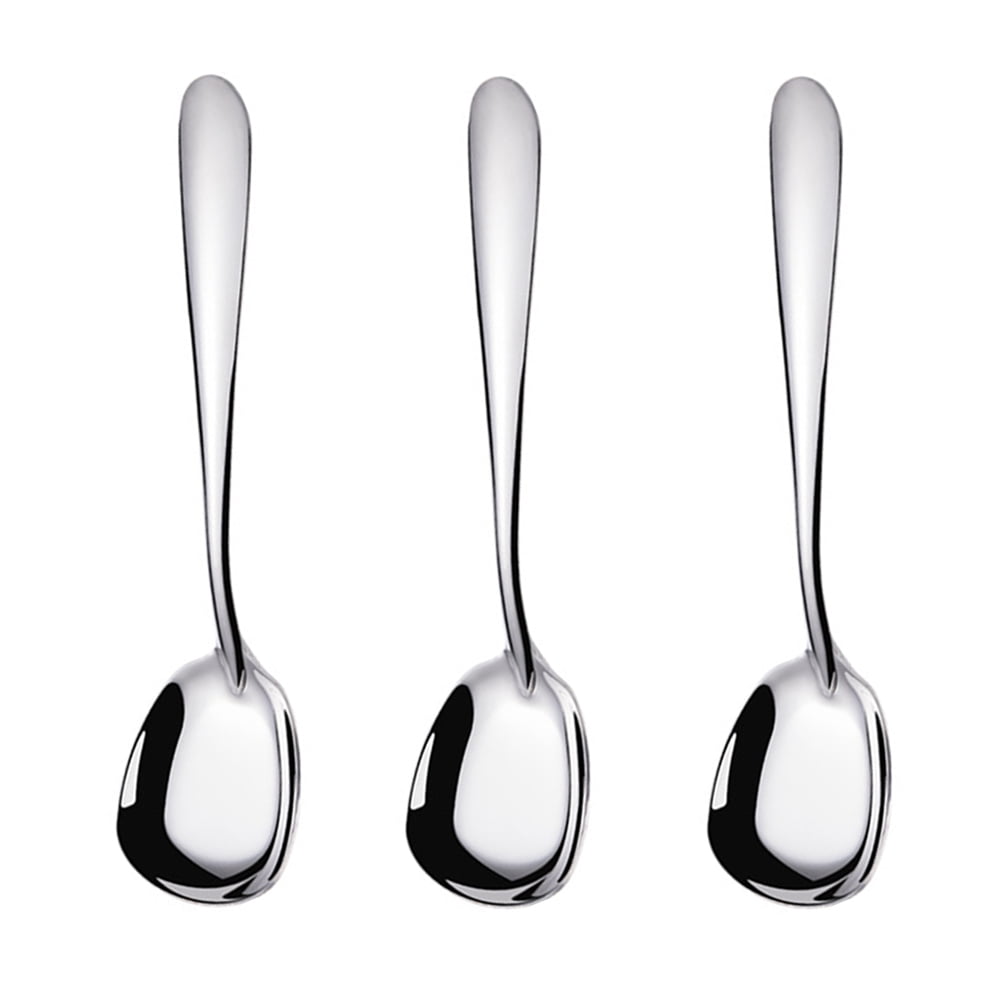 Stainless Steel Square Spoons, Rice Spoons, Soup Spoons, Mirror Polish ...