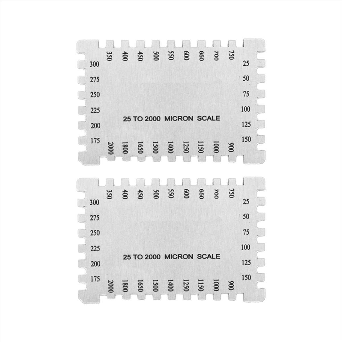 Stainless Steel Square Wet Film Comb Paint Coating Wet Film Thickness ...