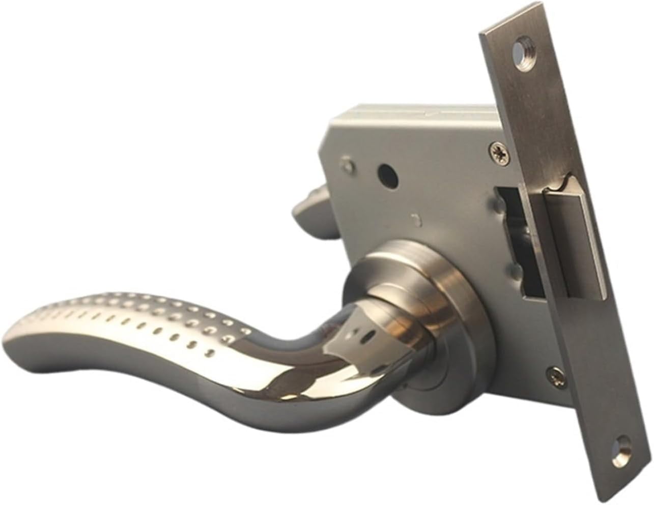 Stainless Steel Stamped Thread Handle Single Latch Tongue Split Lock ...