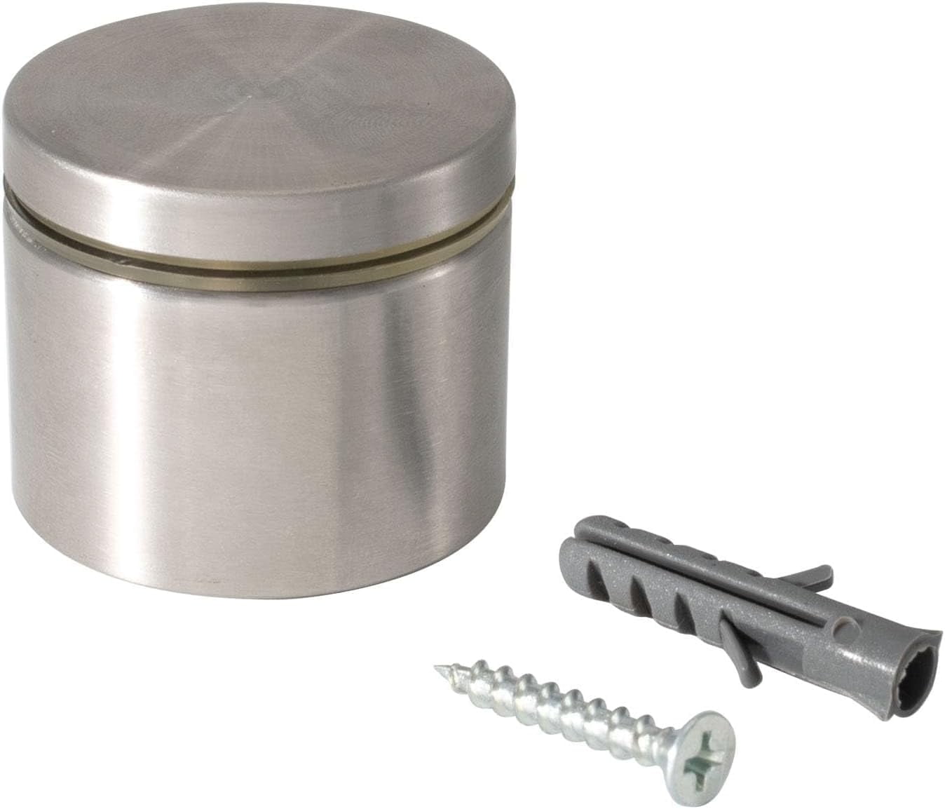 Stainless Steel Standoff 1-1/2 Inch Diameter x 1 Inch Barrel Length ...