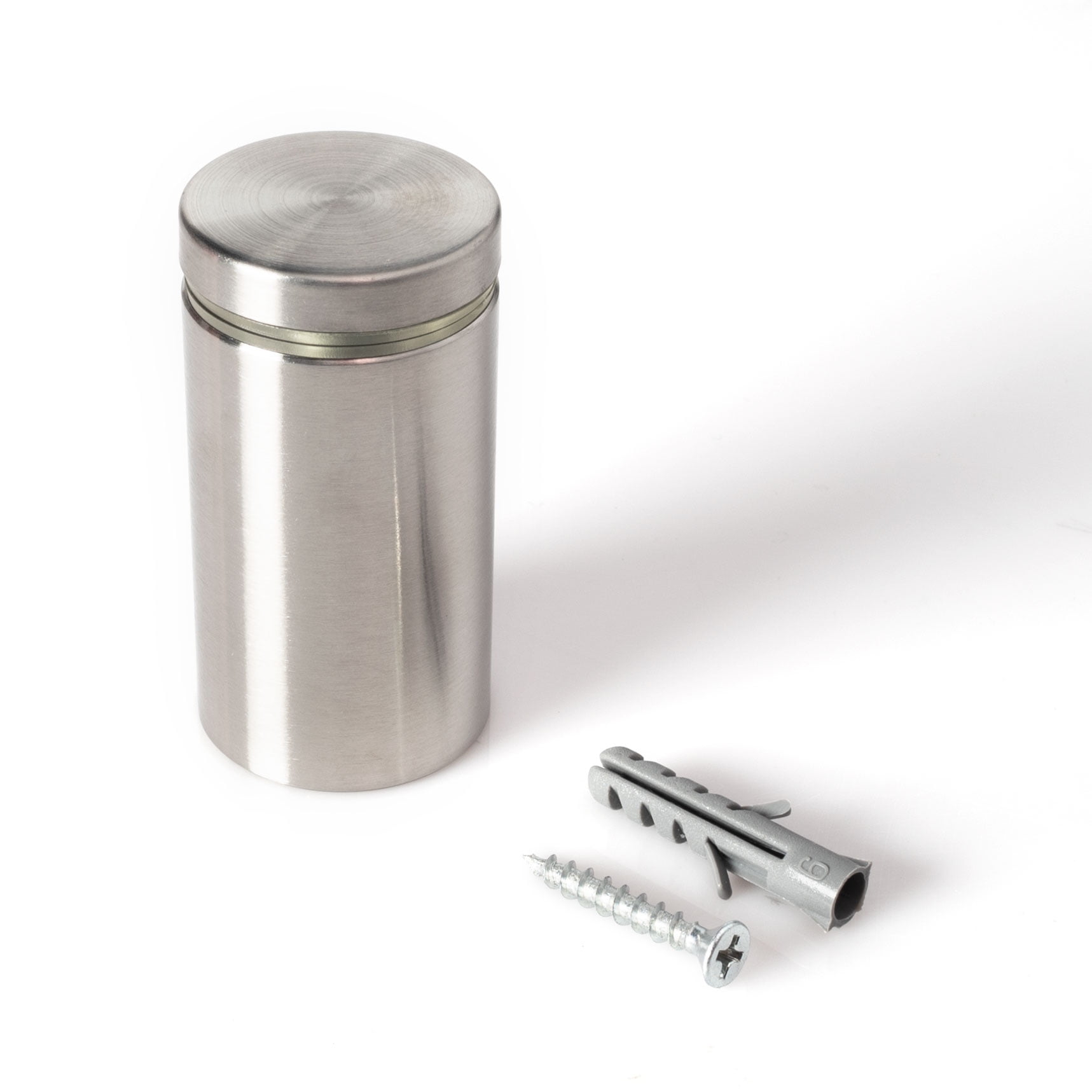 Stainless Steel Standoff 1-1/4 Inch Diameter x 2 Inch Barrel Length ...