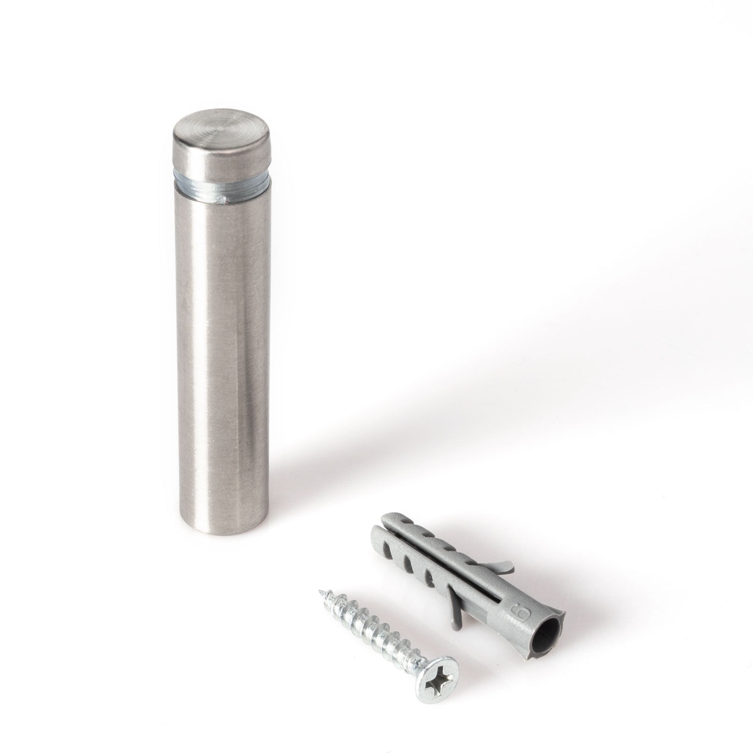 Stainless Steel Standoff 1/2 Inch Diameter x 2 Inch Barrel Length ...