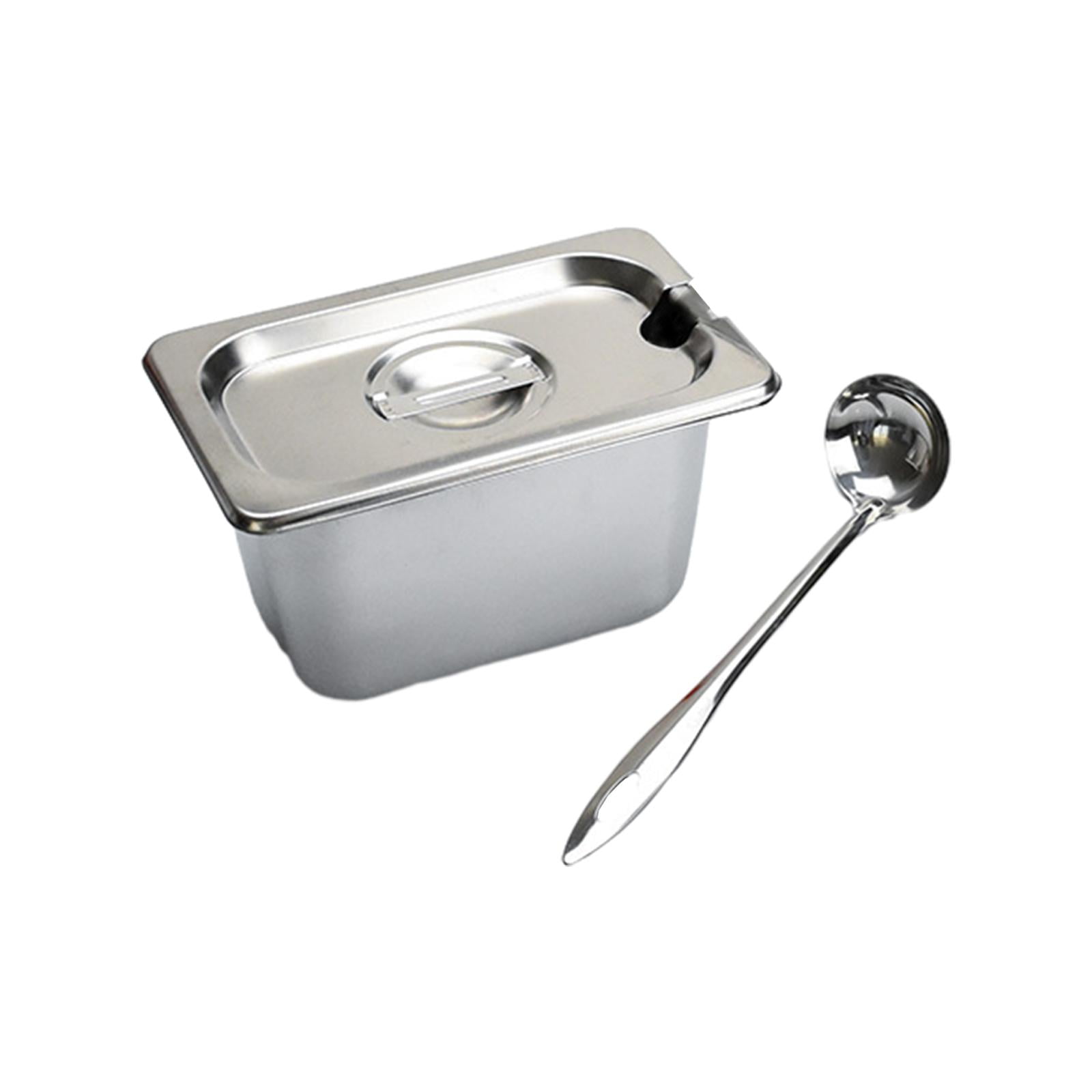 LOVIVER Stainless Steel Steam Hotel Pan, Deep Table Pan with Lid ...