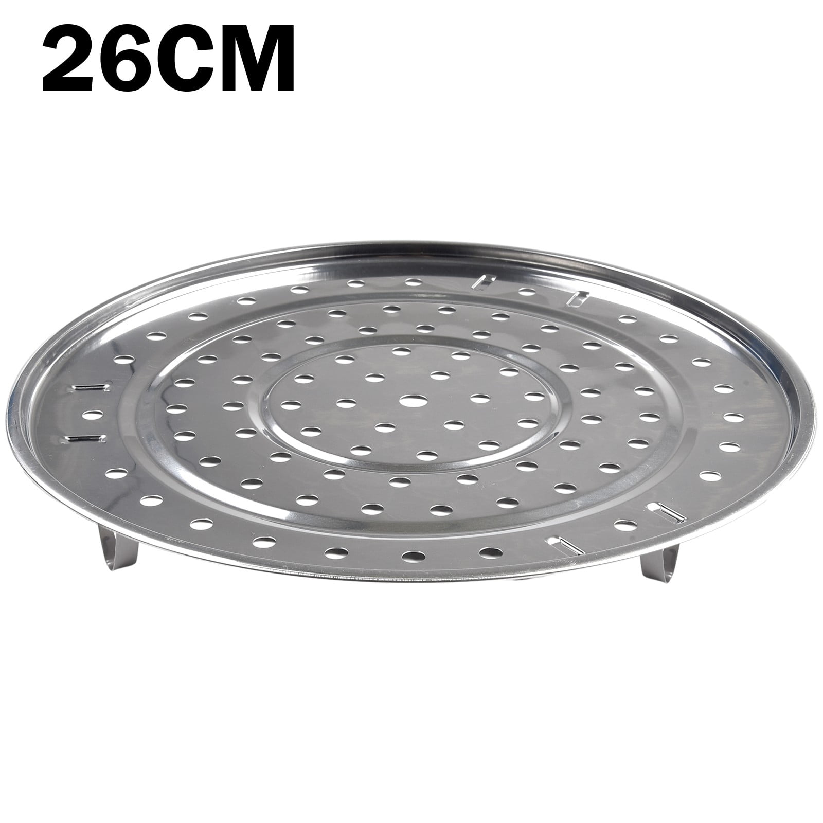 Stainless Steel Steamer Punched Multi-purpose Steaming Rack Three ...