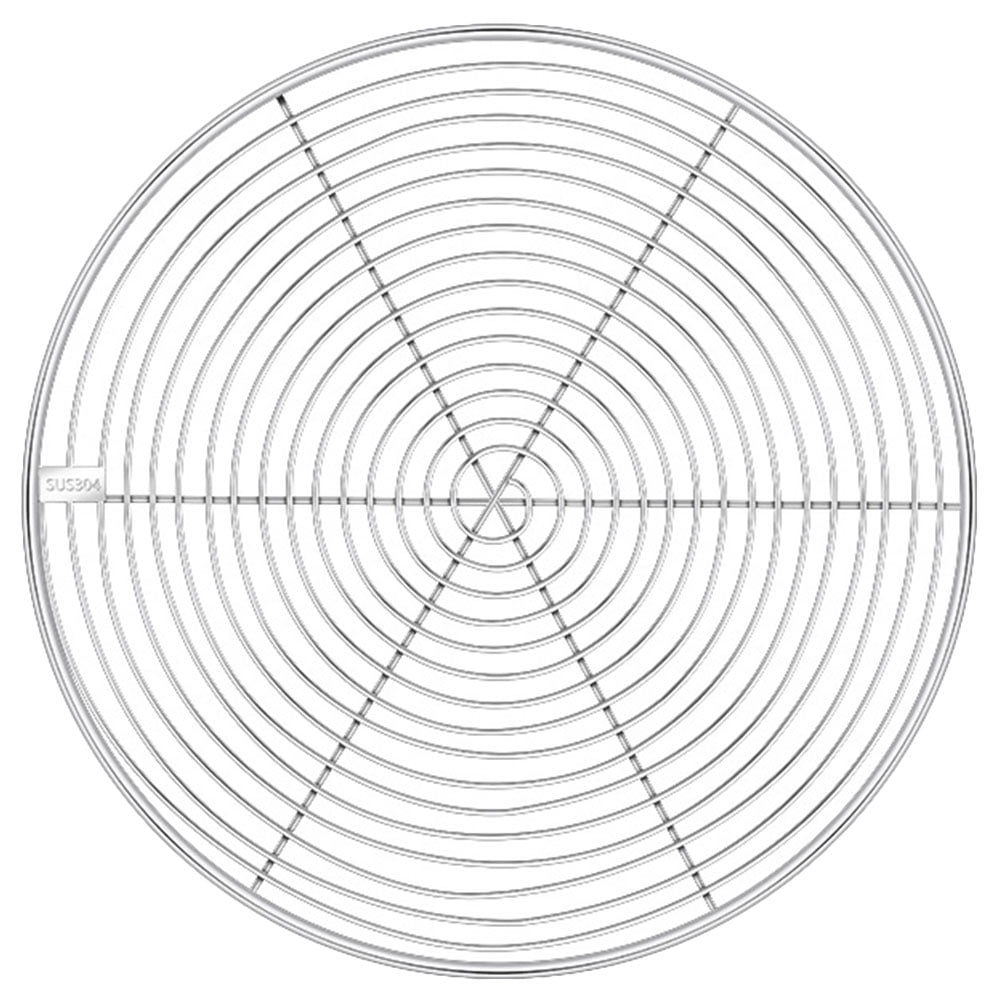 Stainless Steel Steaming Rack Air Fryer Grill Grid Water-proof Tray ...