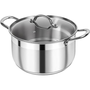 Cooks Standard Multi-Ply Clad Stainless Steel Stock Pot, 7-Quart Pasta ...
