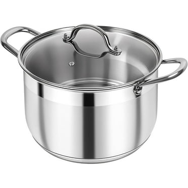 Nexgrill Large 42 Qt. Aluminum Cooking Pot, Boil Stock Cooker with ...