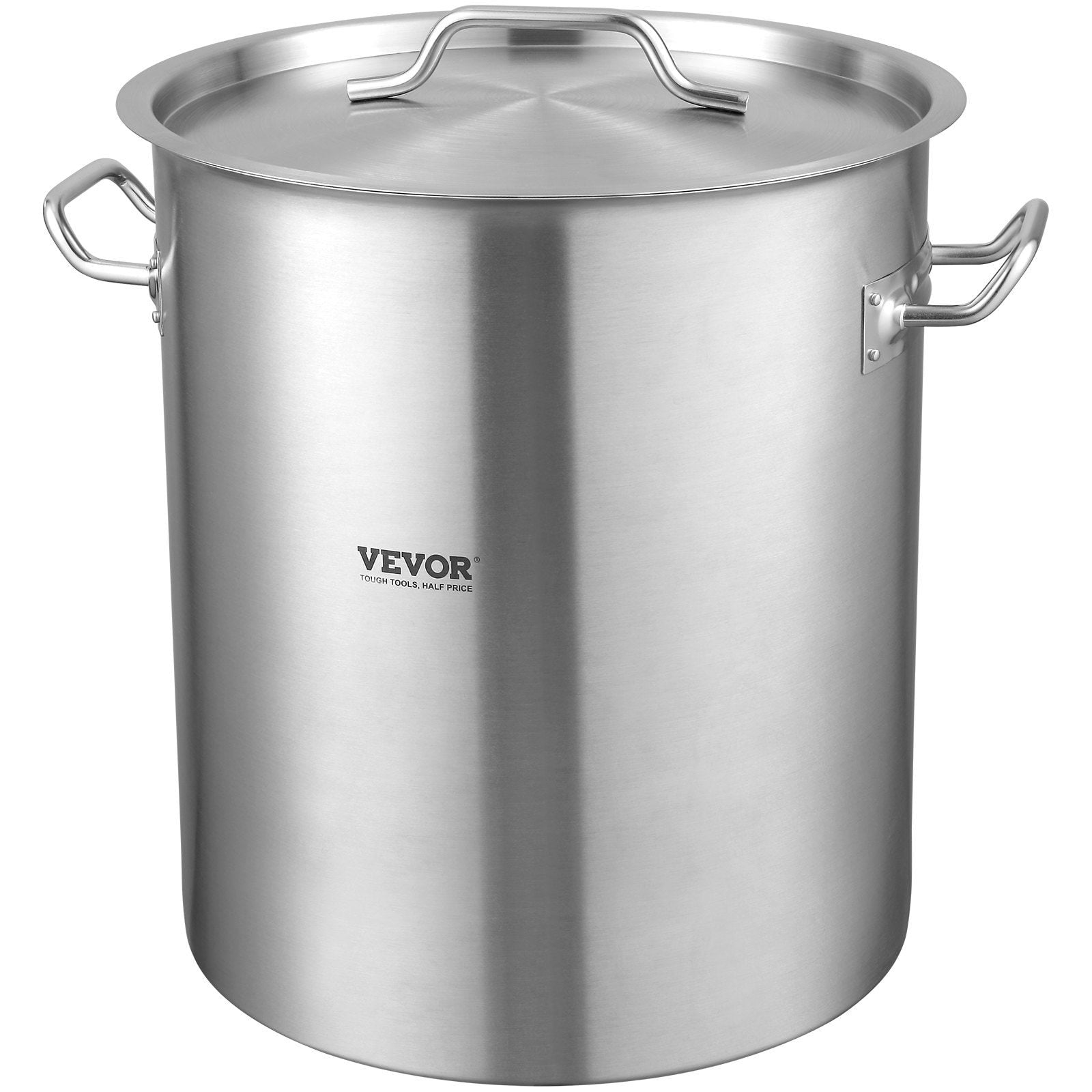Stainless Steel Stockpot, 42 Quart Large Cooking Pots, Cookware Sauce ...