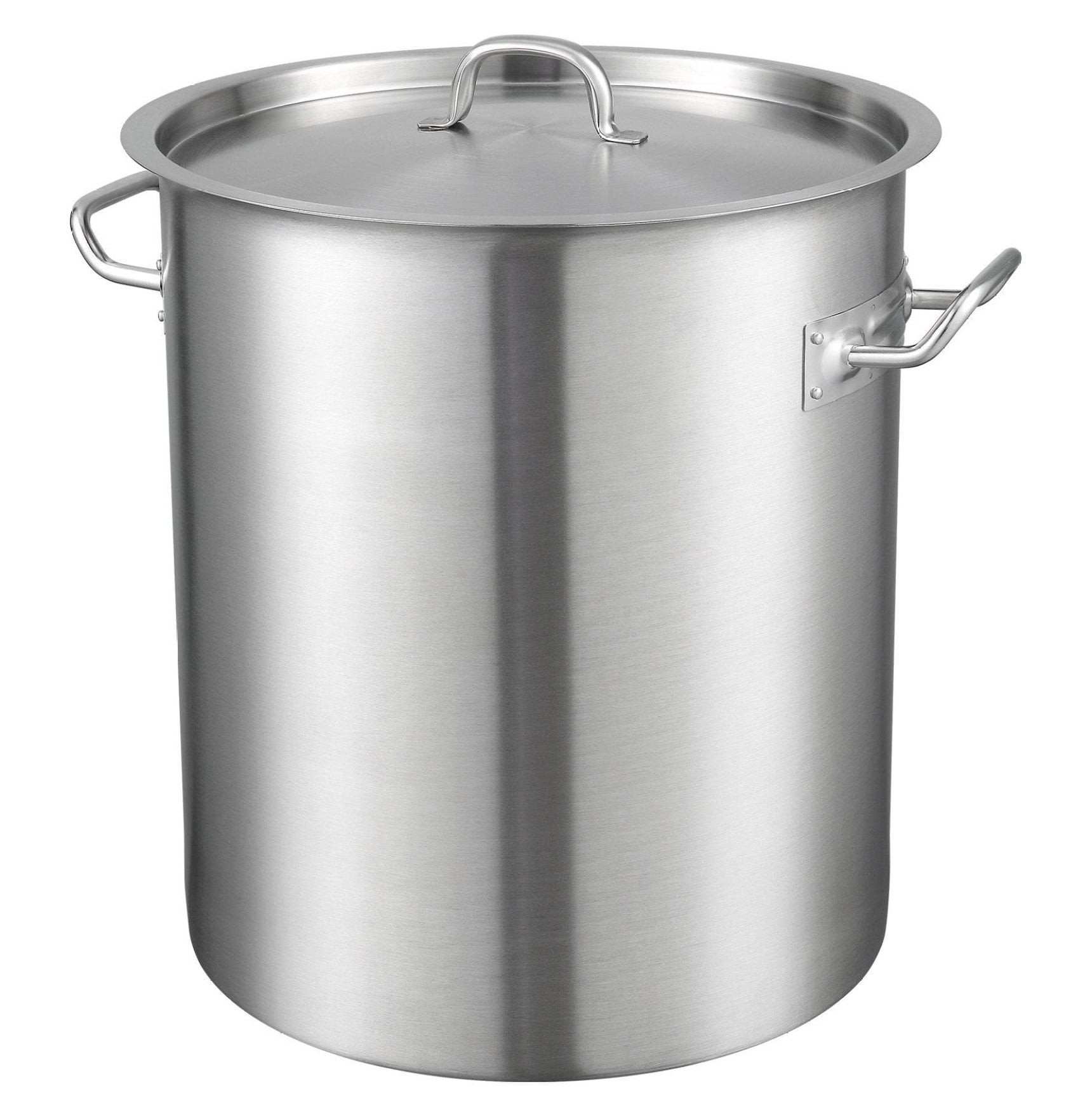 Stainless Steel Stockpot, 42 Quart Large Cooking Pots, Multipurpose ...