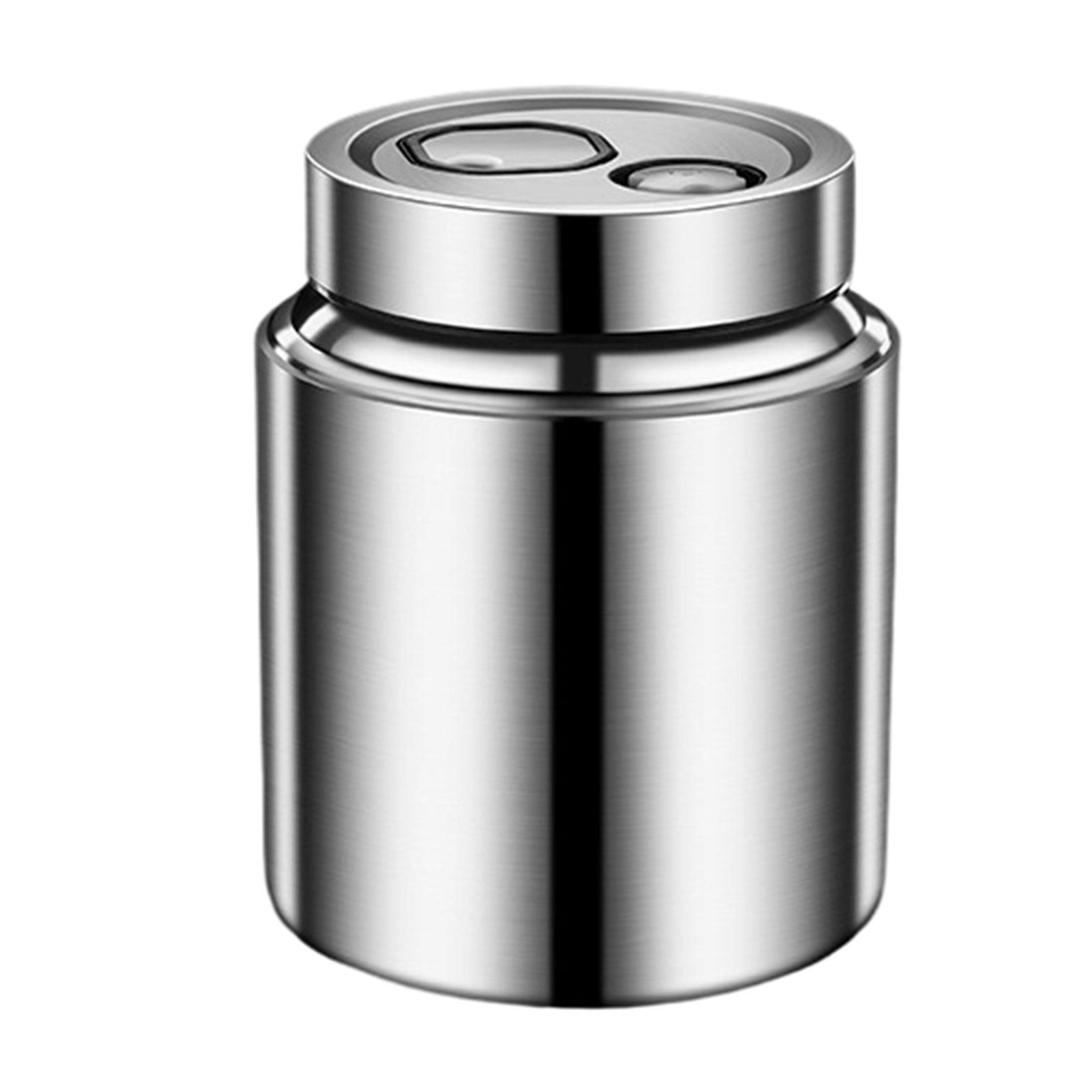 Stainless Steel Storage Container With Double Valves For Coffee Teas ...