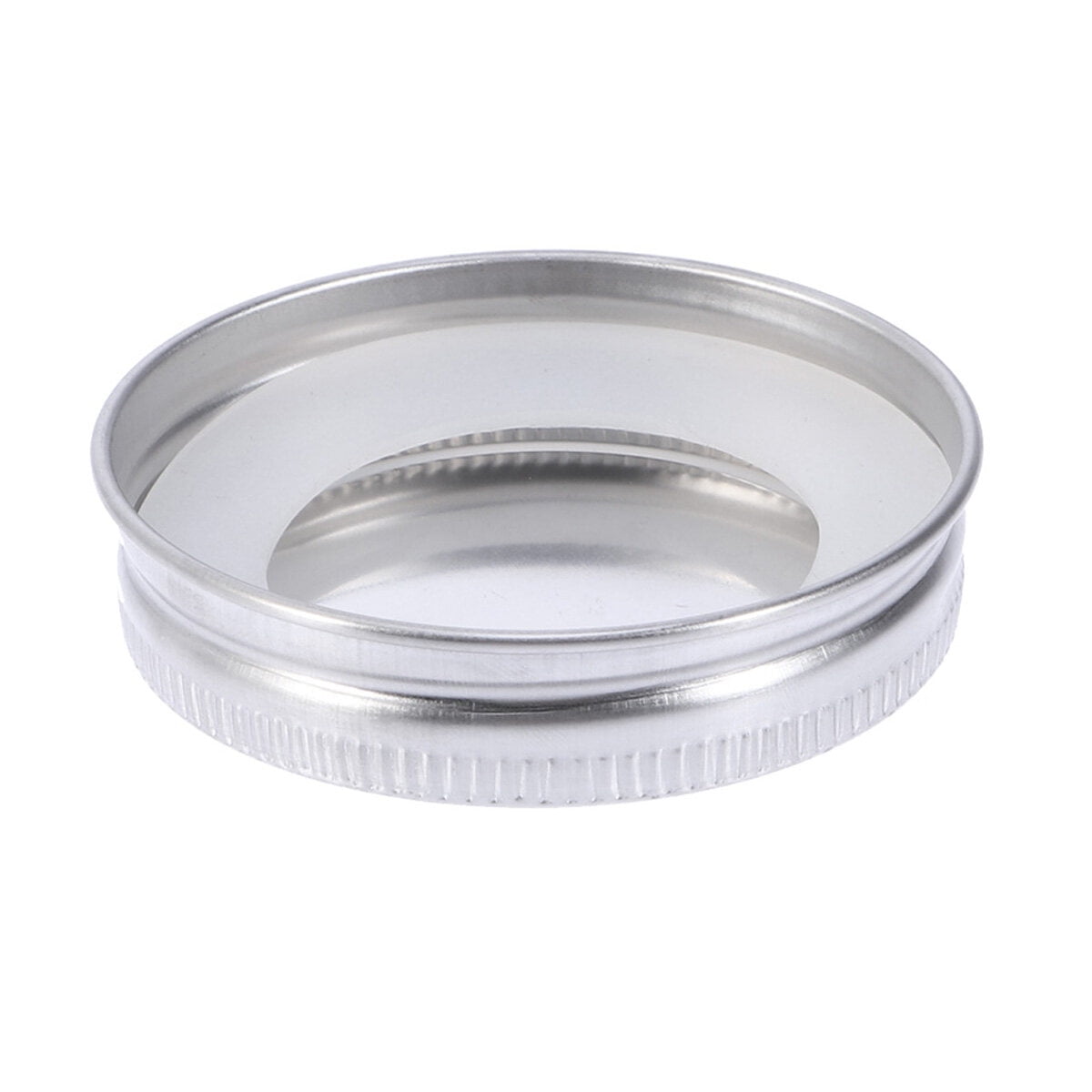 Stainless Steel Storage Leakproof Secure Mason Jar Lid with O-shape ...