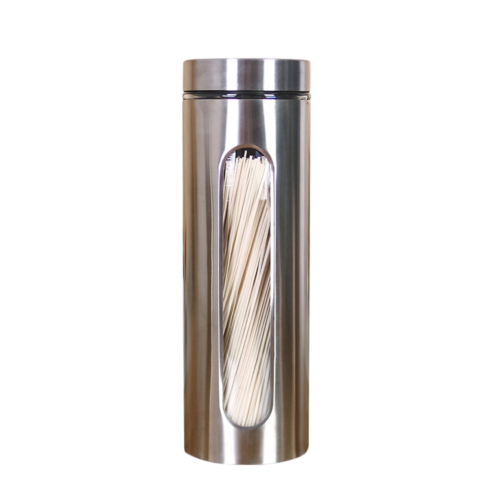 Stainless Steel Storage Tank Kitchen Food Storage Tank Visible Glass ...