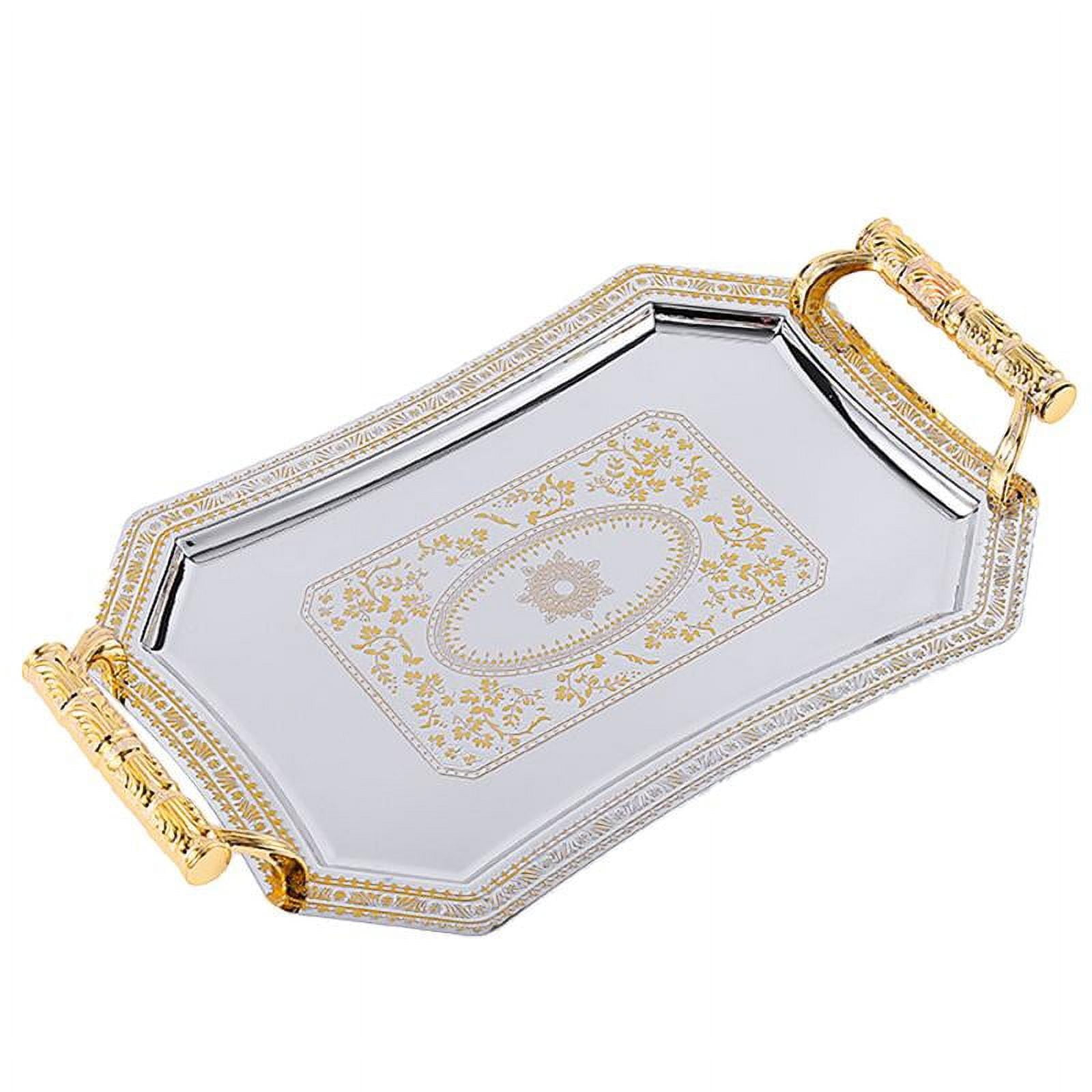 Stainless Steel Storage Tray with Handle Delicate Restaurant Cafe Shop ...