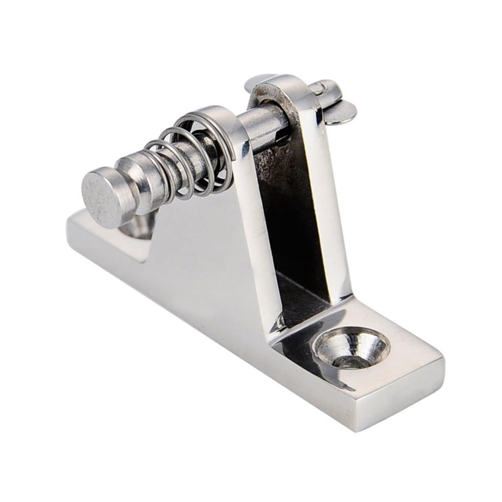 Stainless Steel Straight Deck Hinge Mount with Quick Release Pin Simple ...
