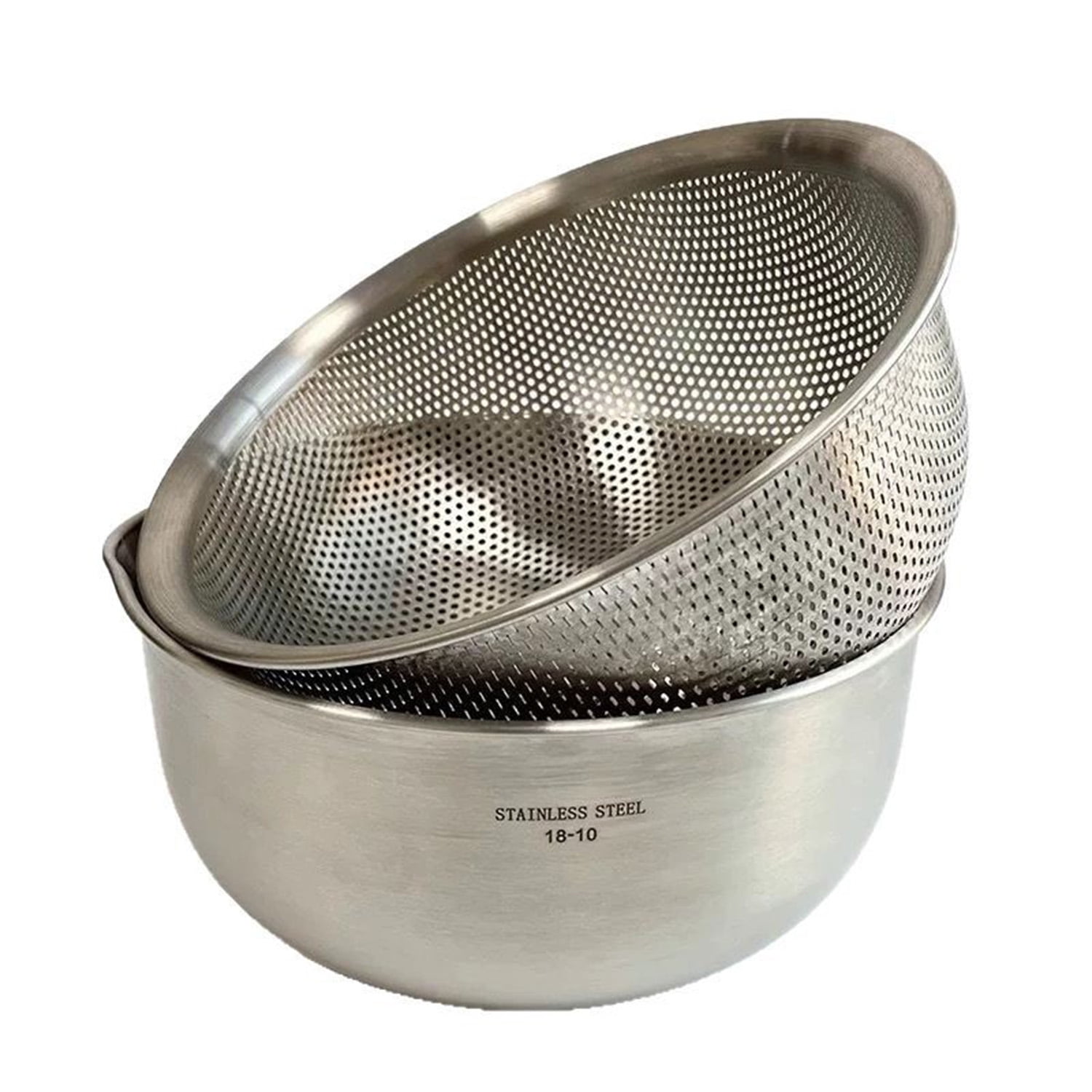 Stainless Steel Strainer Basket, Multipurpose Washing Bowl, Kitchen ...