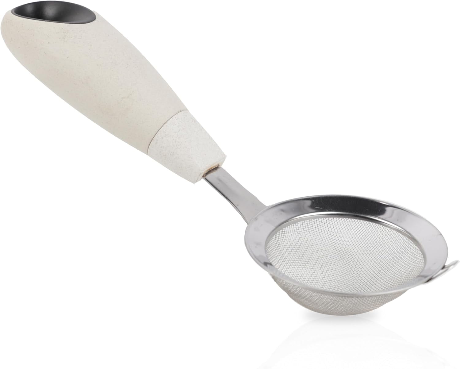 Stainless Steel Strainer Sifter with Wheat Straw Handle - Walmart.com