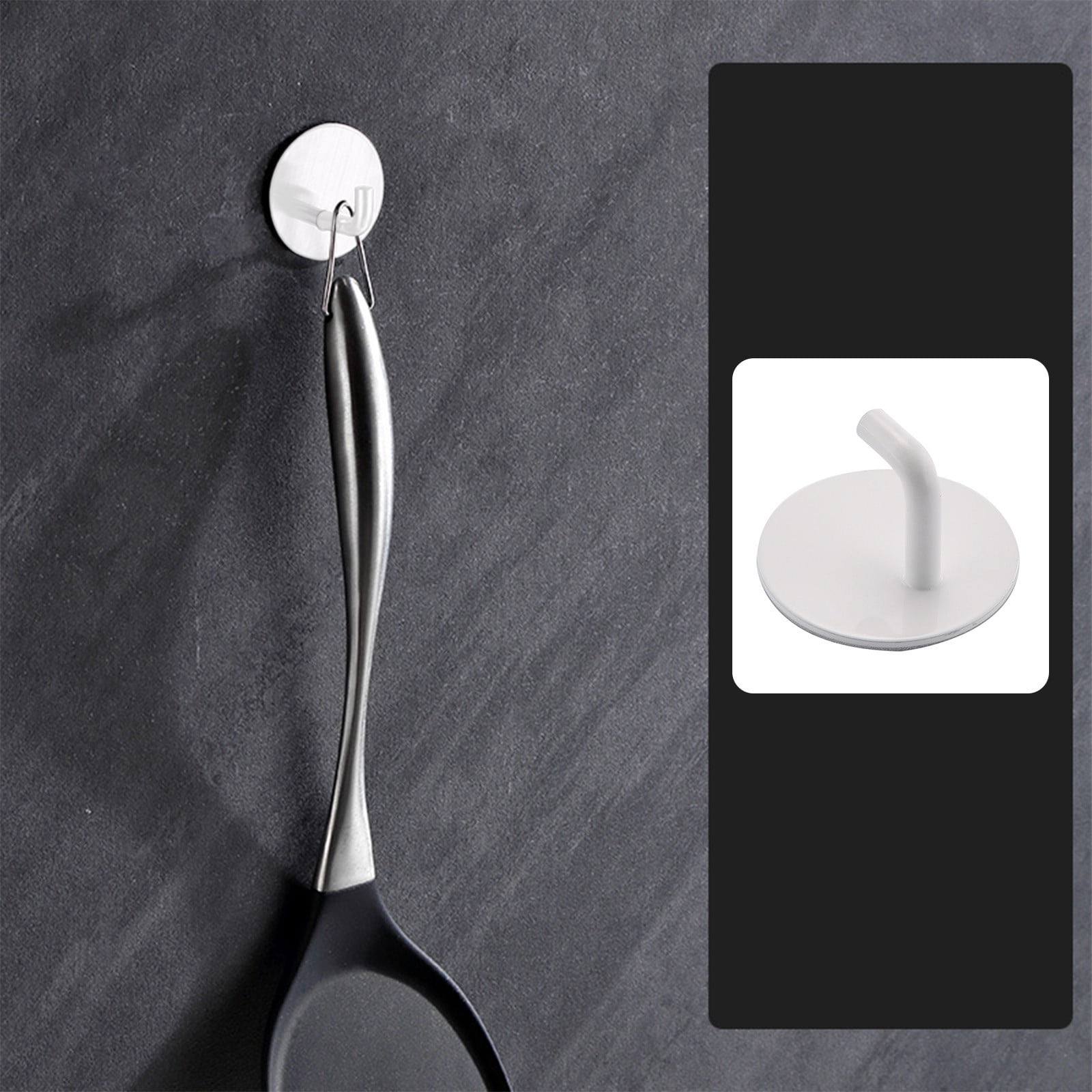 Stainless Steel Suction Cup Hook | Round Wall Hanger for Kitchen ...