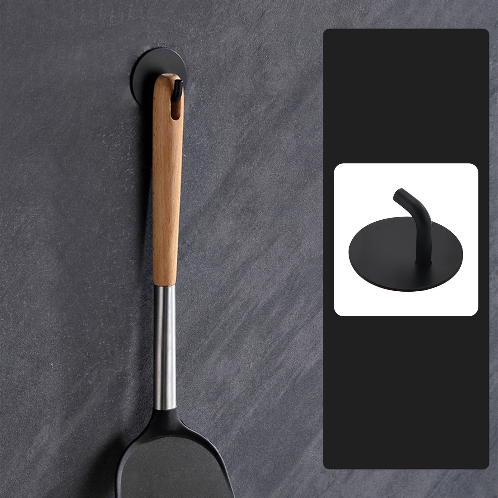 Stainless Steel Suction Cup Hook | Round Wall Hanger for Kitchen ...