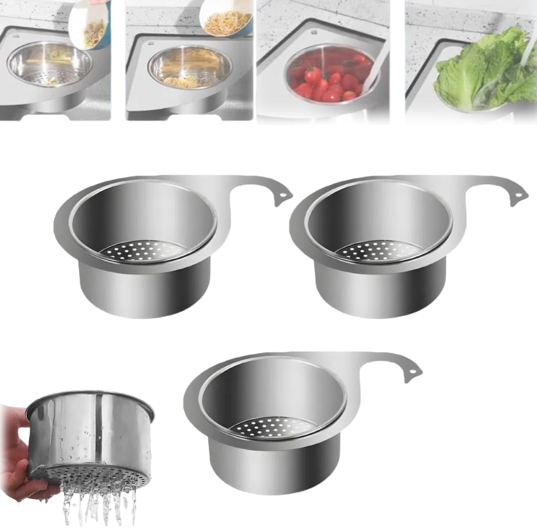 Stainless Steel Swan Sink Strainer Basket New Upgraded Model ...
