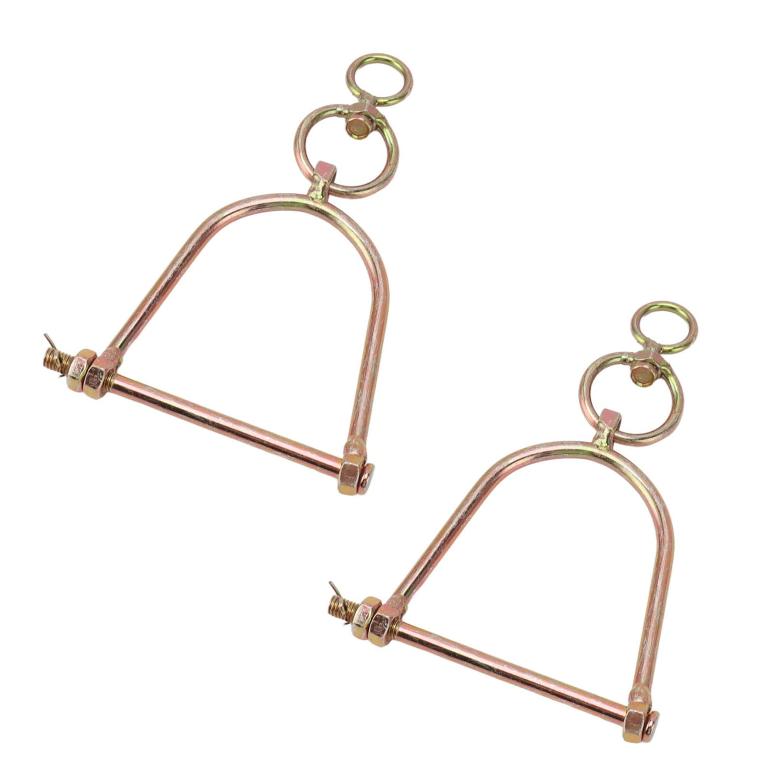 Stainless Steel Swivel Cow Bull Cattle Nose Ring 2PCS Livestock ...