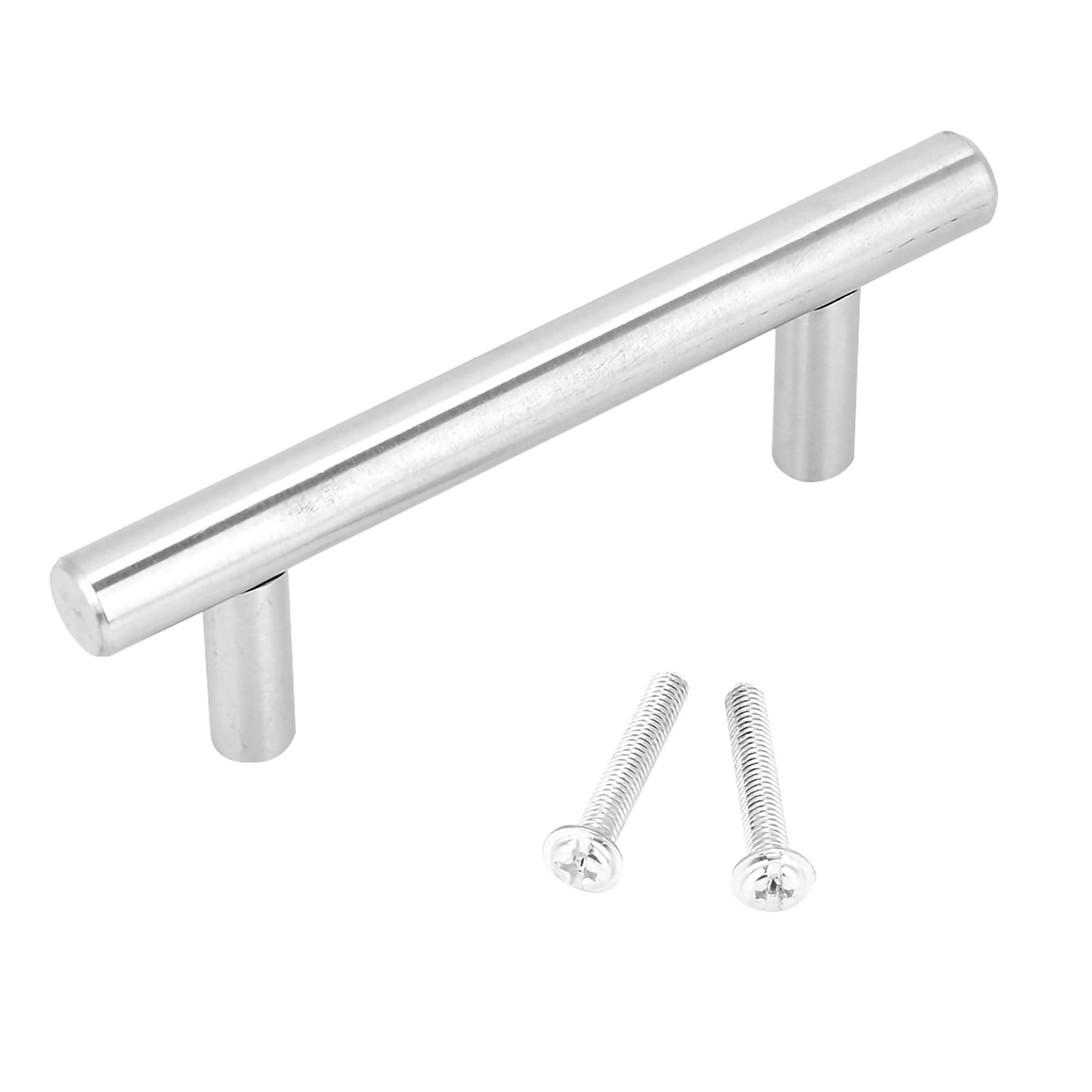 Stainless Steel T Bar Cabinet Pull Handles Knobs Kitchen Door Handle ...