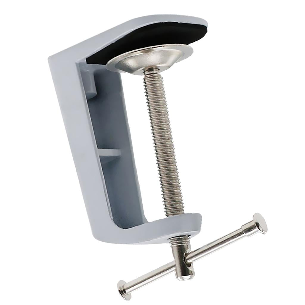 Stainless Steel Table Clamp for Work Lamps And Magnifying Lamps , White ...