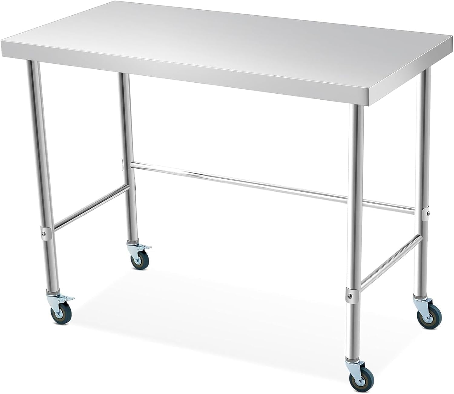 Stainless Steel Table for Prep & Work,36" x 24"Metal Commercial Kitchen ...