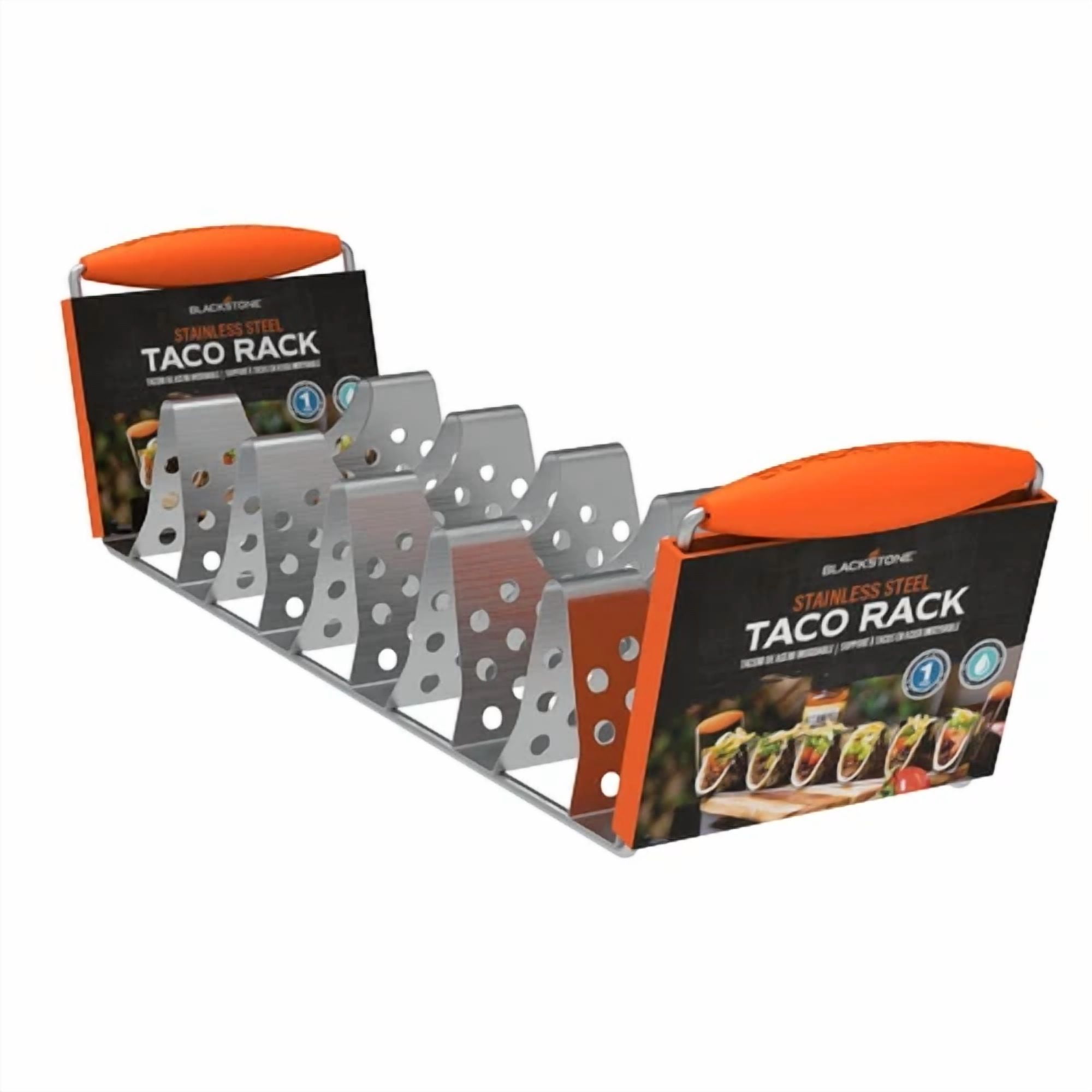 Stainless Steel Taco Rack Holder With Handles - Walmart.com