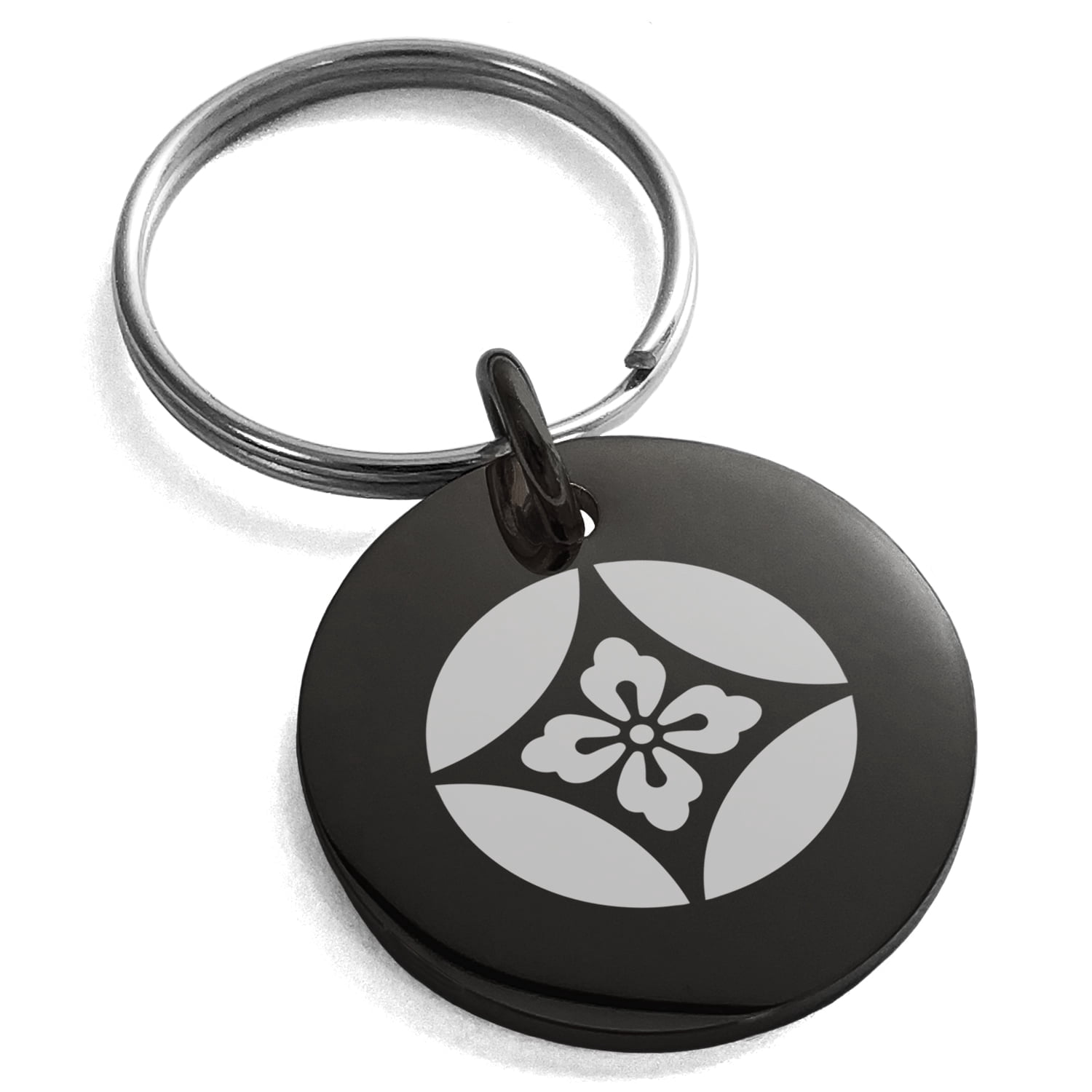 Tioneer Tioneer Stainless Steel Takahashi Samurai Crest Engraved Small ...