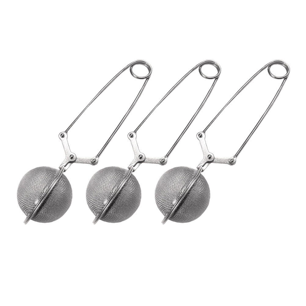 Stainless Steel Tea Compartment Fine Mesh Balls Strainer Metal Coffee ...