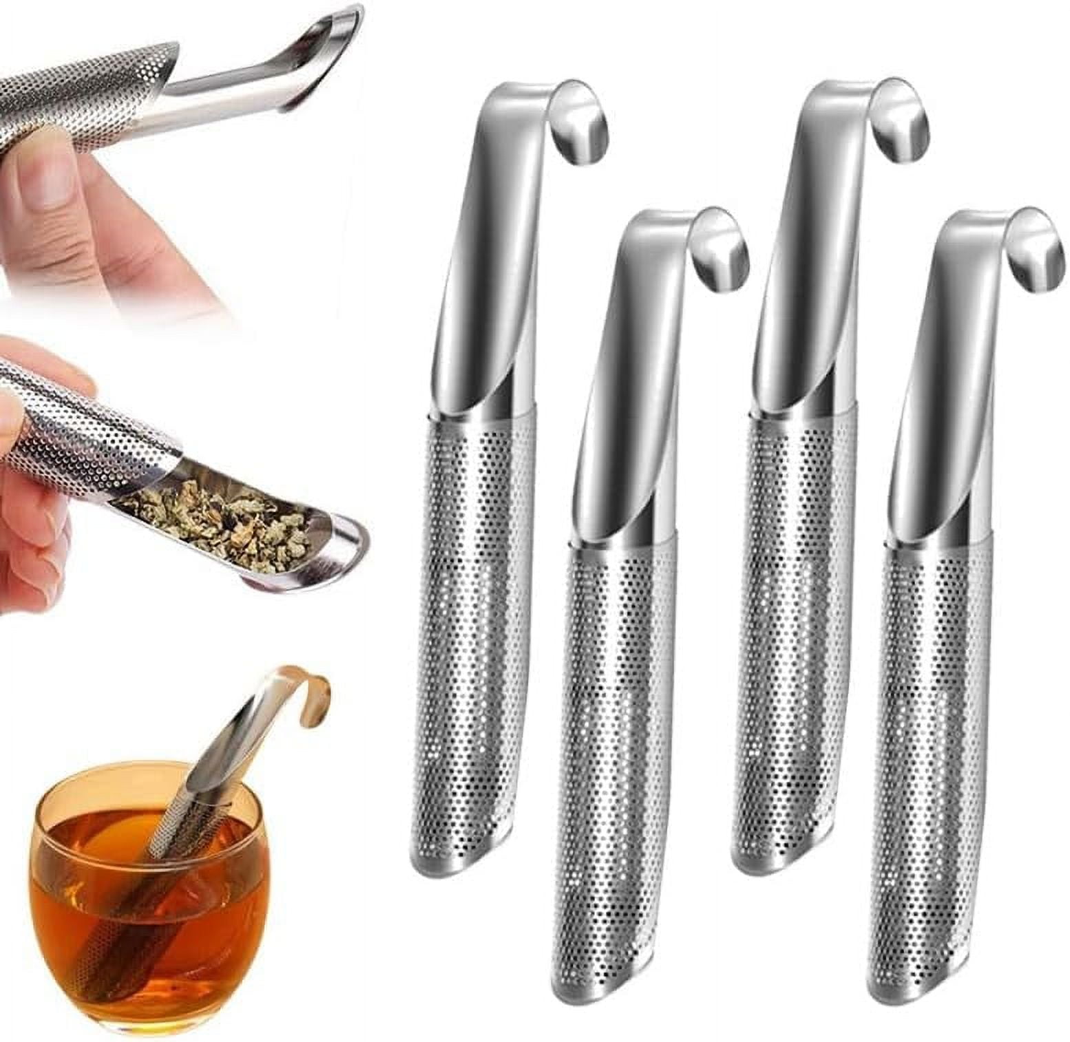 Stainless Steel Tea Diffuser, 2024 New Tea Artifact Creative Pipe ...