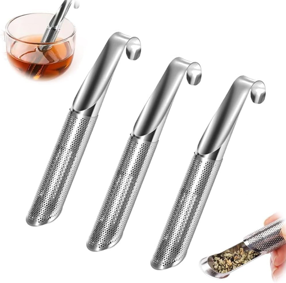Stainless Steel Tea Diffuser, 2024 New Tea Artifact Creative Pipe Tea ...