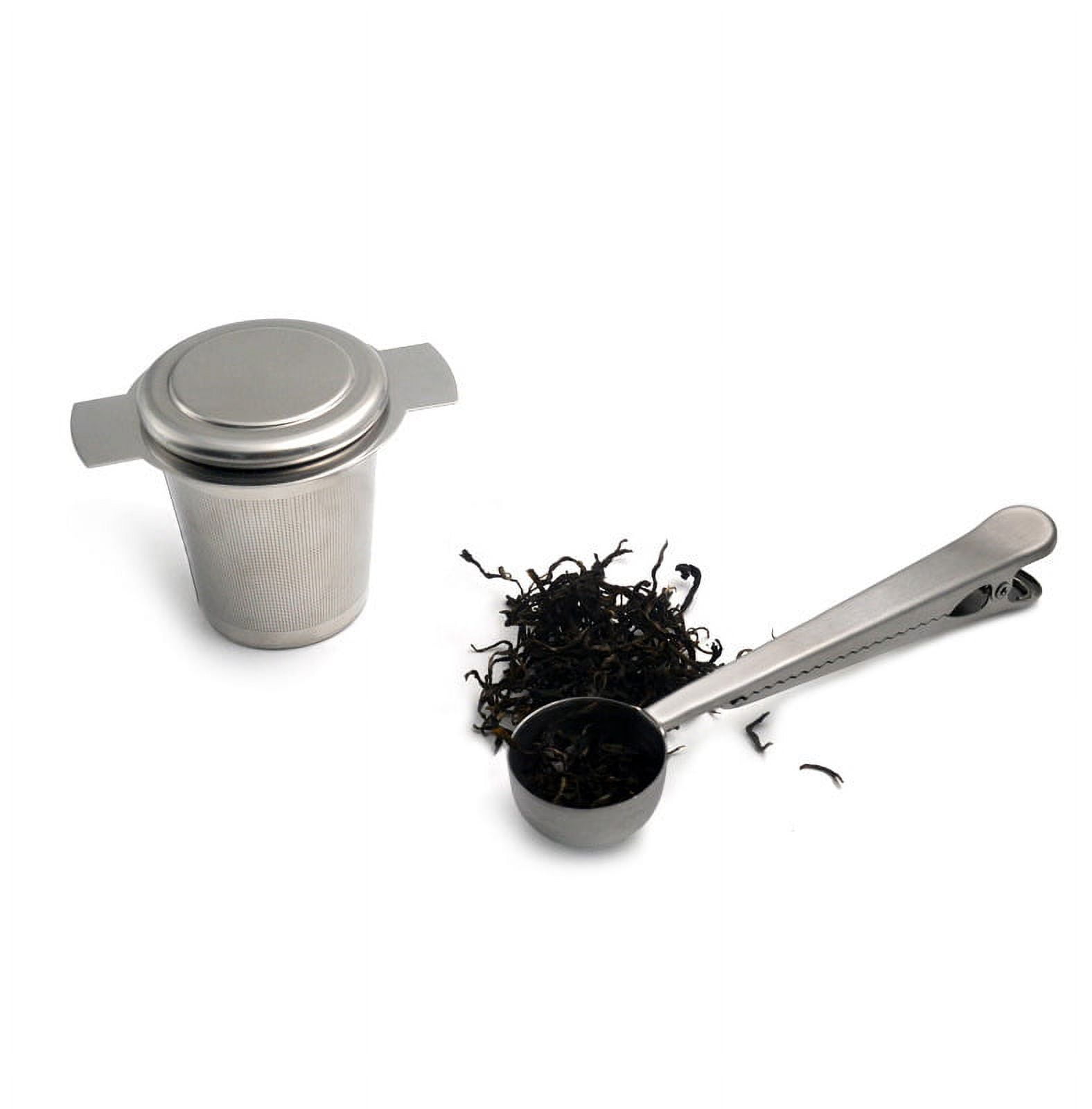 Stainless Steel Tea Drain Tea Brewer Tea Filter Screen Tea Clip Spoon ...