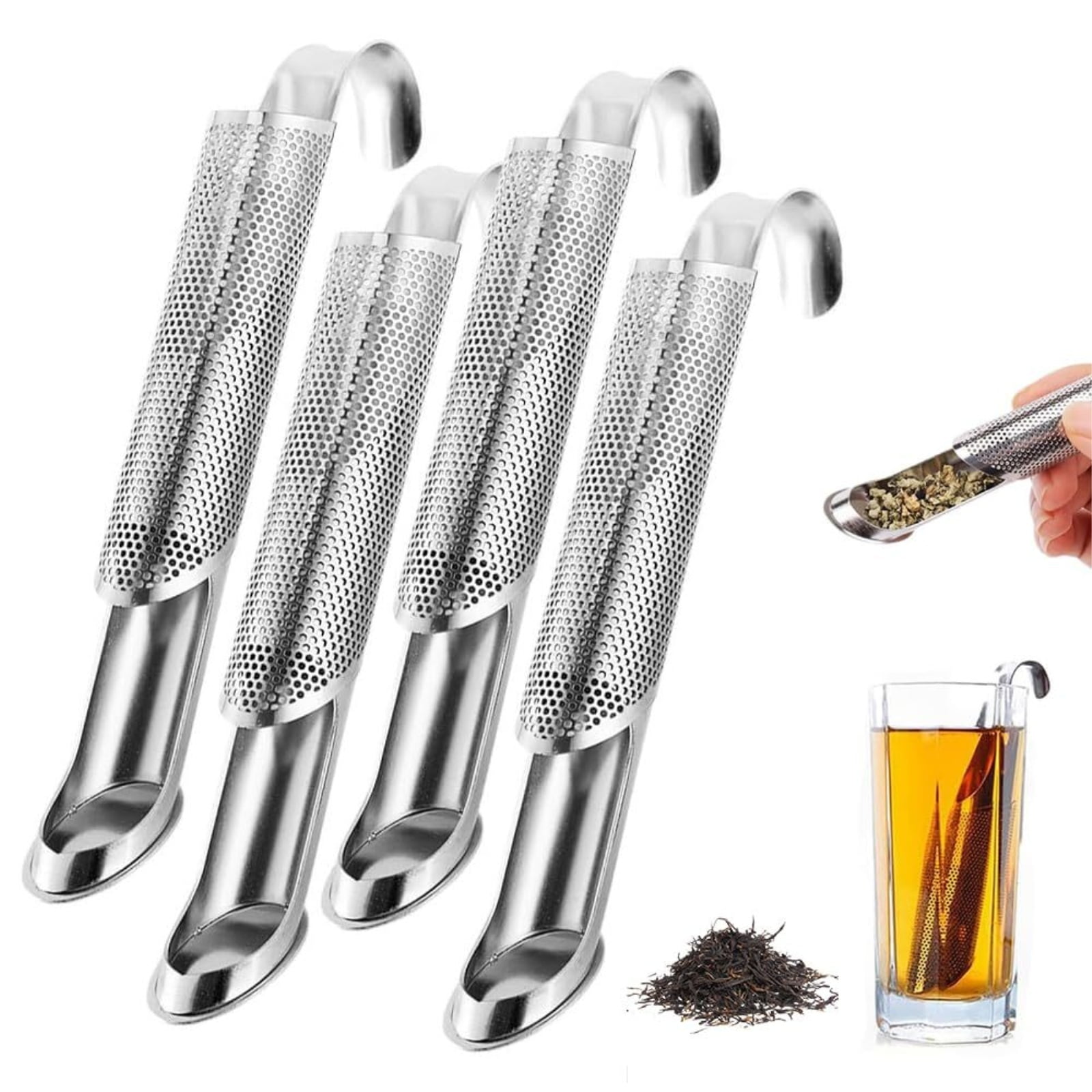Stainless Steel Tea Infuser for Loose Leaf Tea, Creative Pipe Design ...
