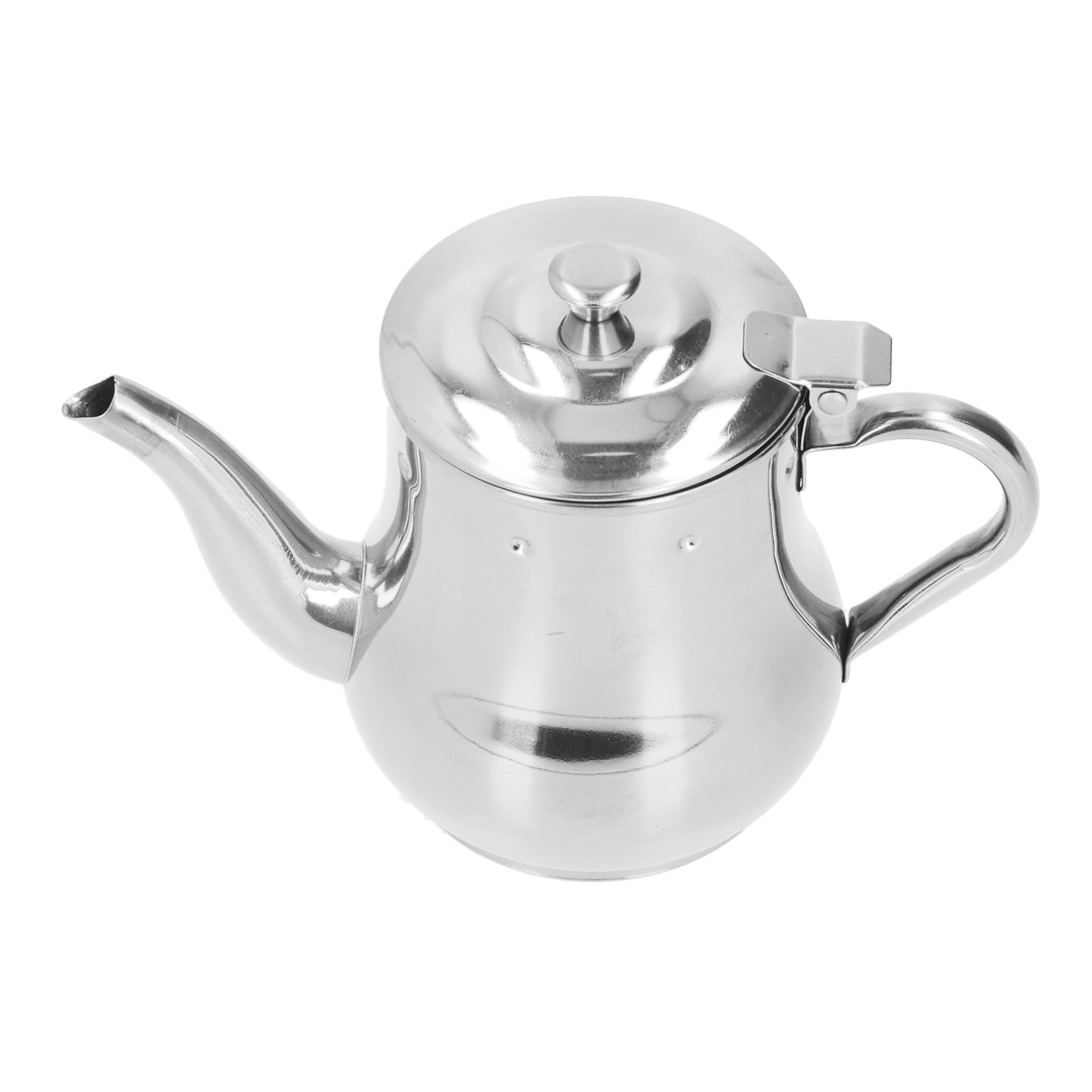 Stainless Steel Tea Pot With Filter Rust Proof Durable Oil Strainer Pot ...