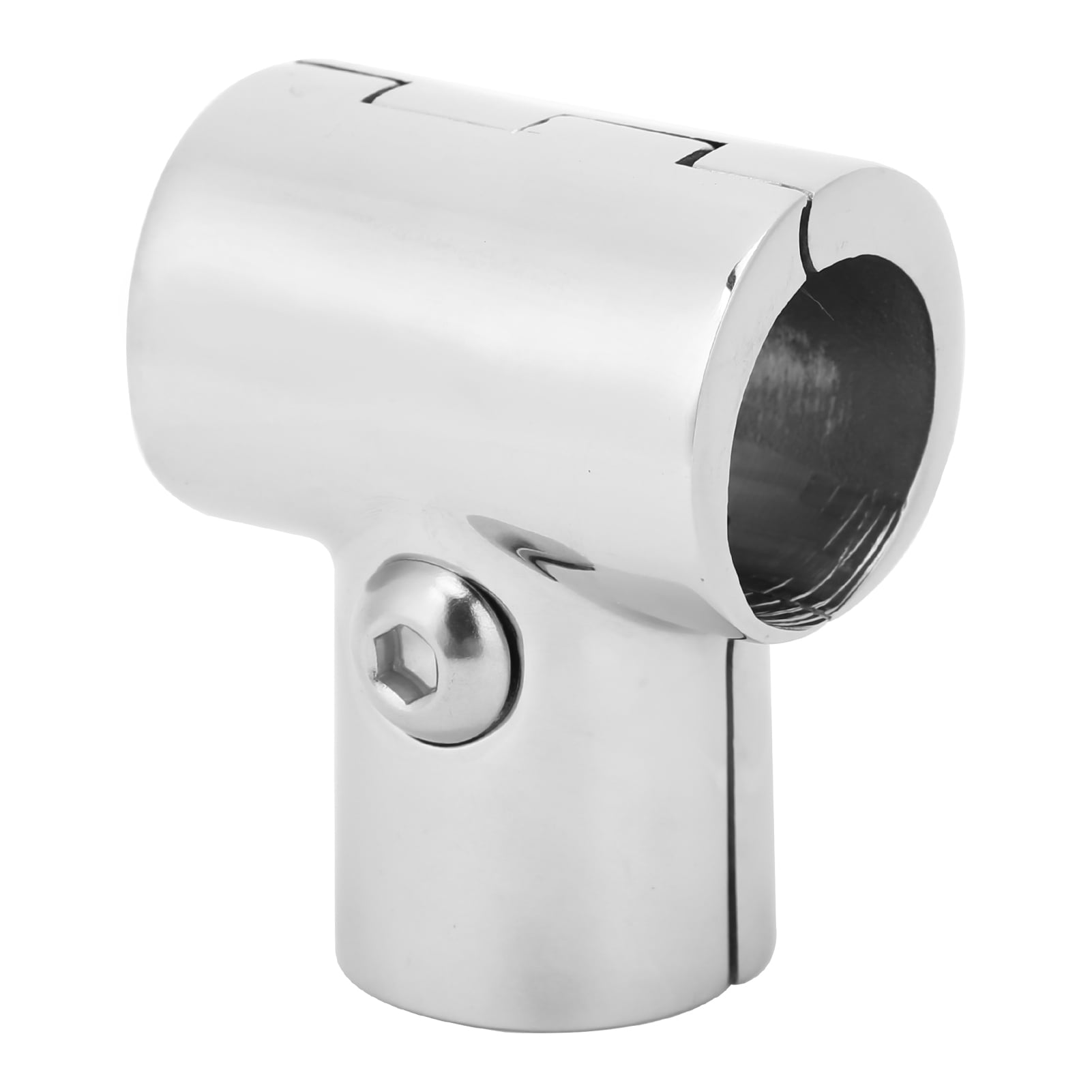 Stainless Steel Tee Split Connector 3 Way Tube Connecting Pipe Fittings ...