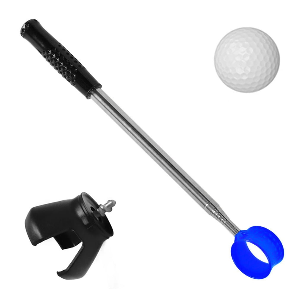 Stainless Steel Telescopic Ball Pickers Training Tool for Golf Player ...