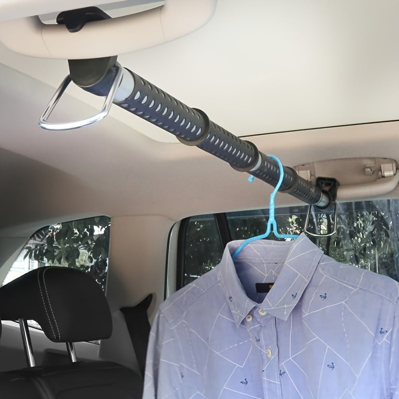Stainless Steel Telescopic Car Clothes Hanger Rod, Heavy-Duty ...