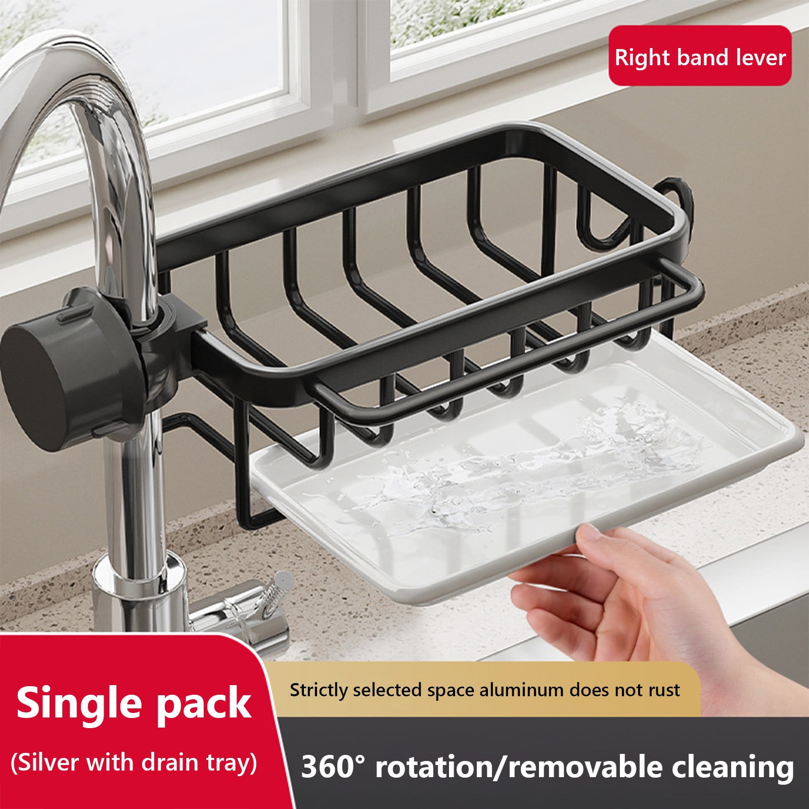 Stainless Steel Telescopic Kitchen Sink Storage Rack,Kitchen Sink Rack ...