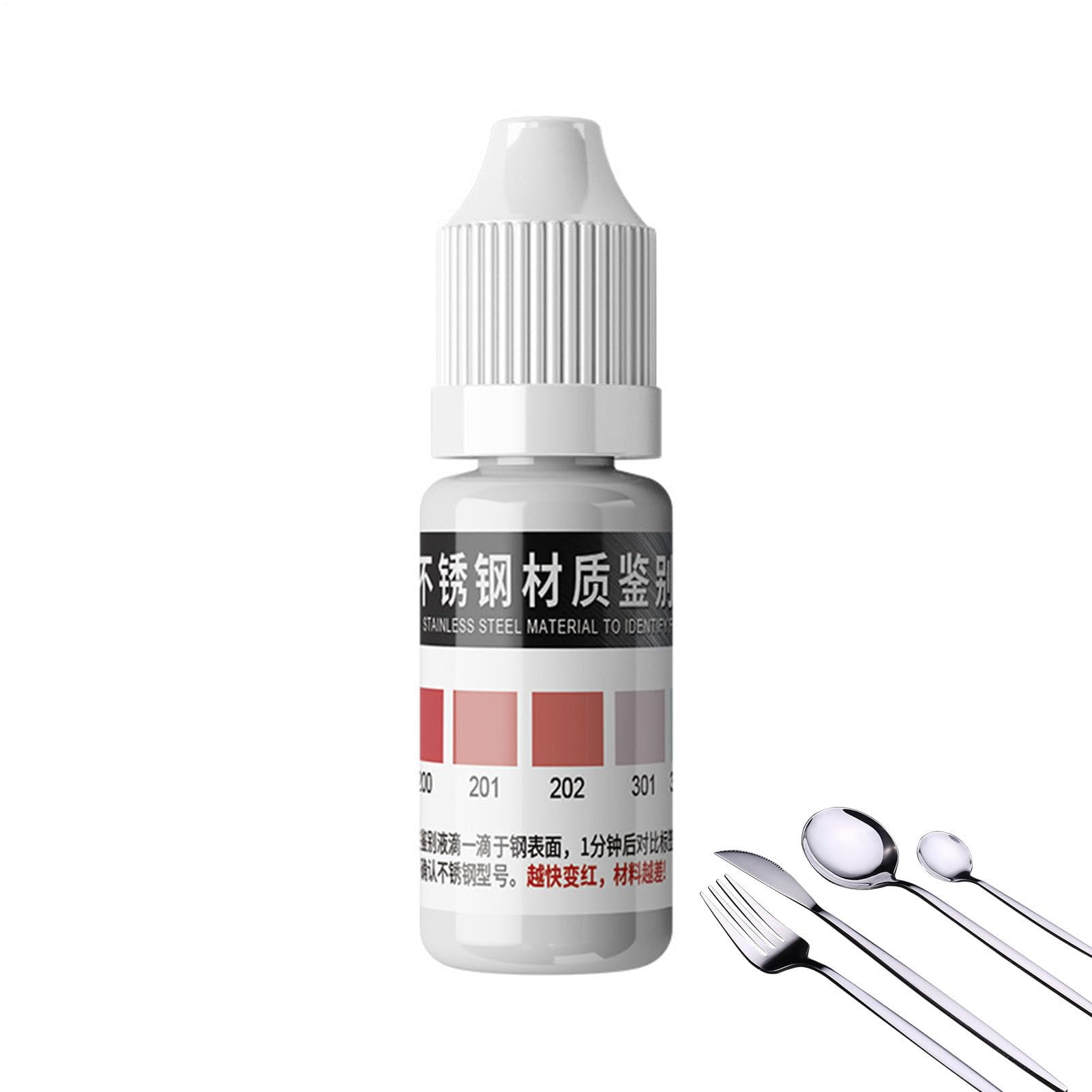 Stainless Steel Testing Agent - Identification Liquid, Portable Food ...