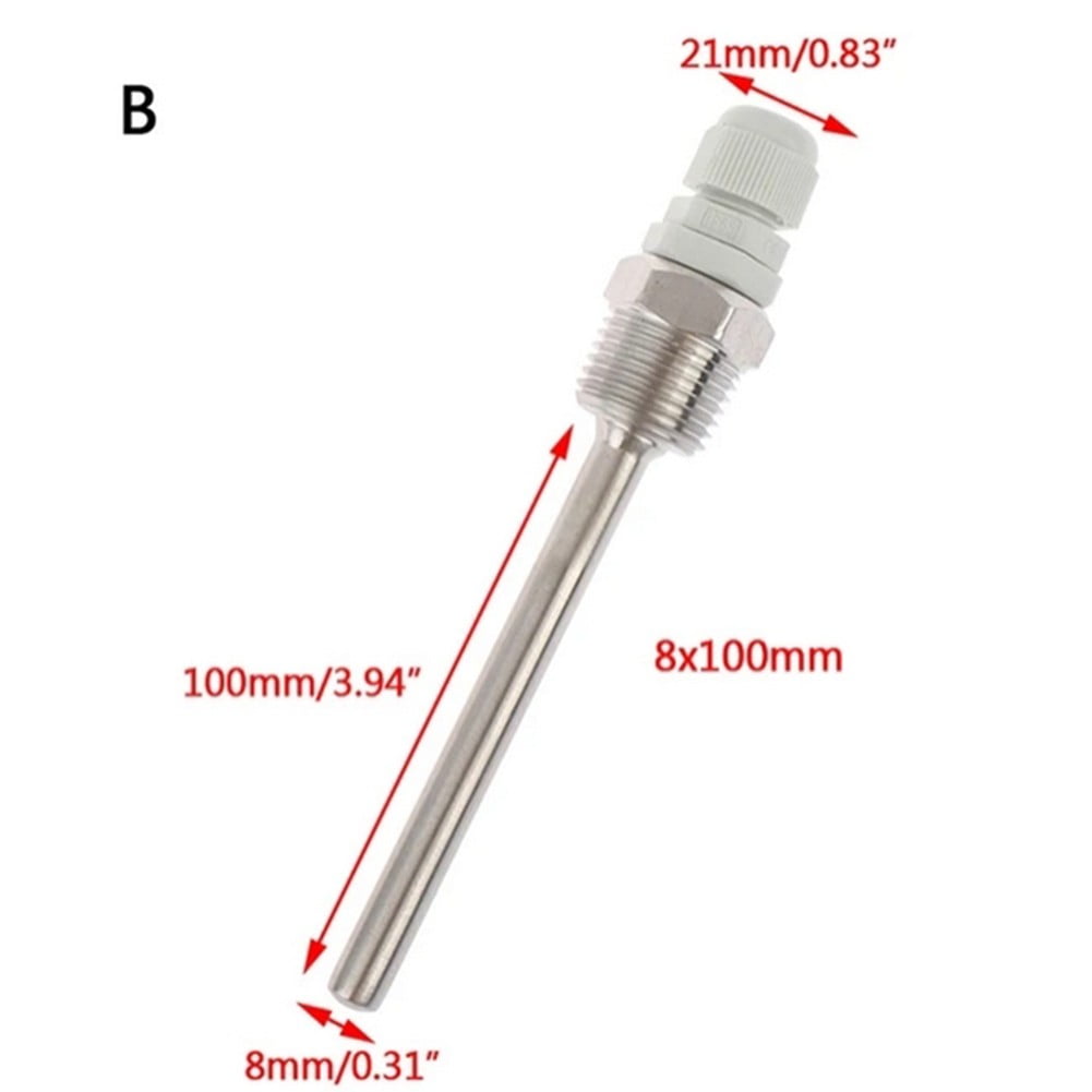 Stainless Steel Thermowell With 12Npt Threads For Sensor Housing And ...