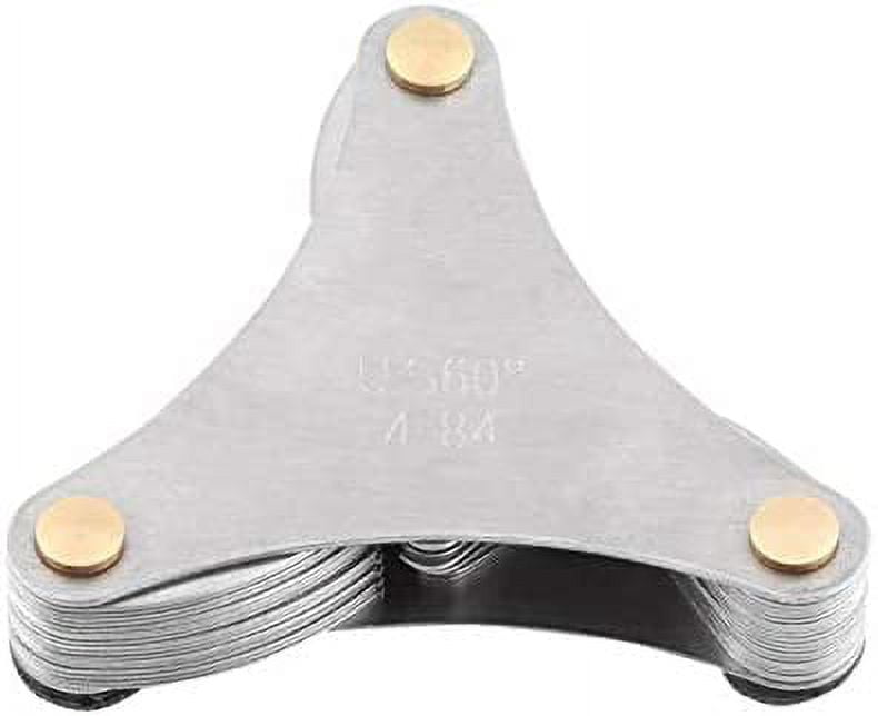 Stainless Steel Thread Measuring Gage 60 and 55 Degree Screw Pitch ...