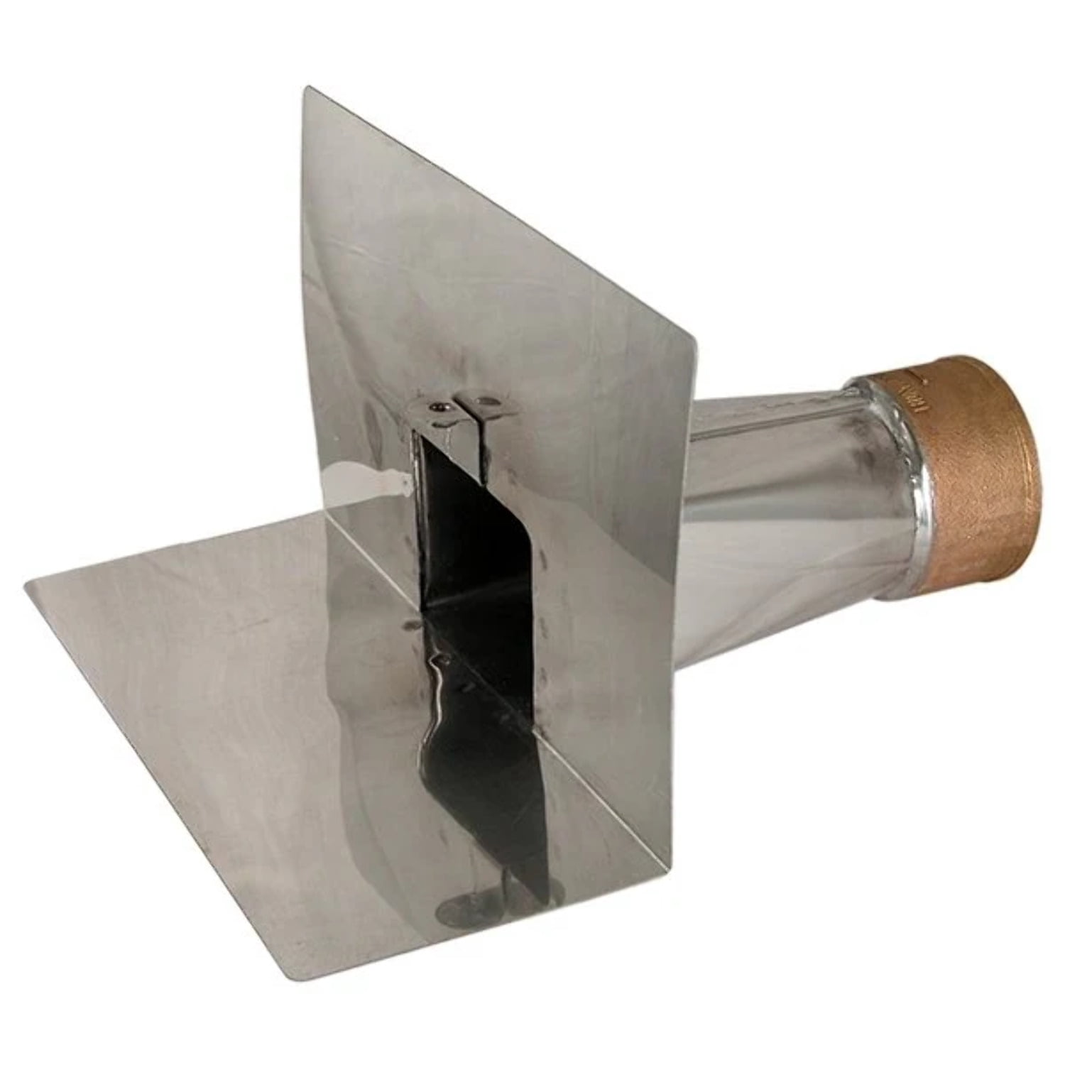 Stainless Steel Through Wall Parapet Drain Fitting Size: 2" No Hub ...