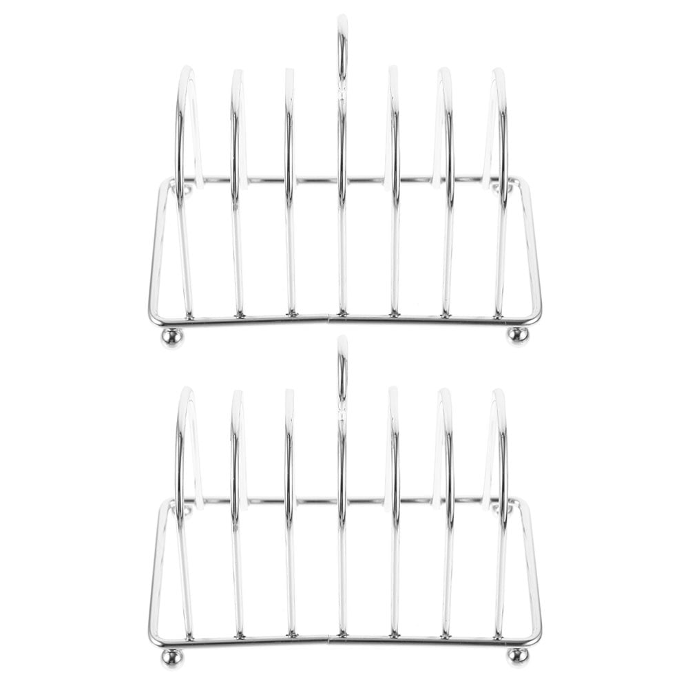 Stainless Steel Toast Rack Cooling Grid Display Shelves Bread Bookshelf ...
